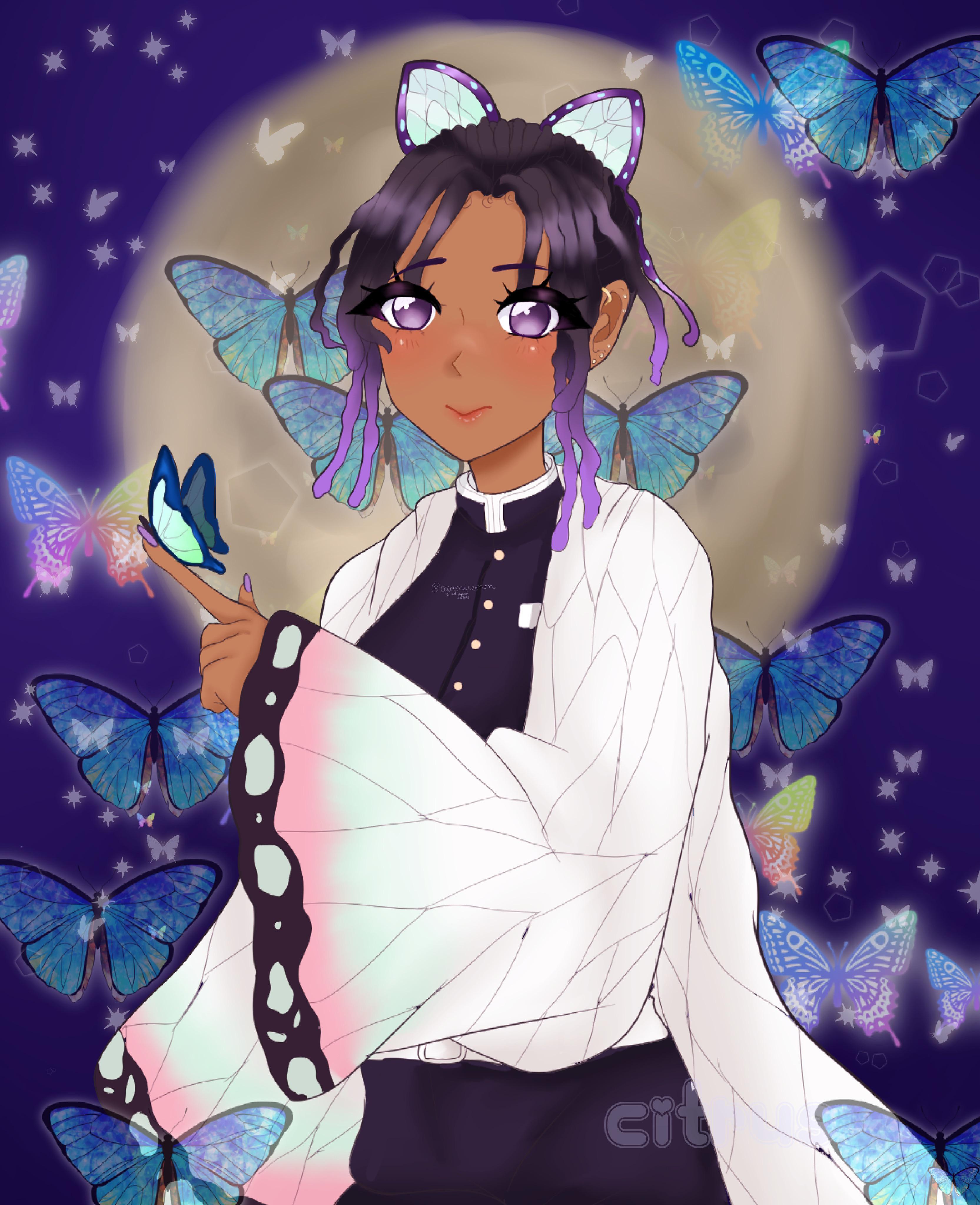 Shinobu fanart by me 🦋 | Scrolller