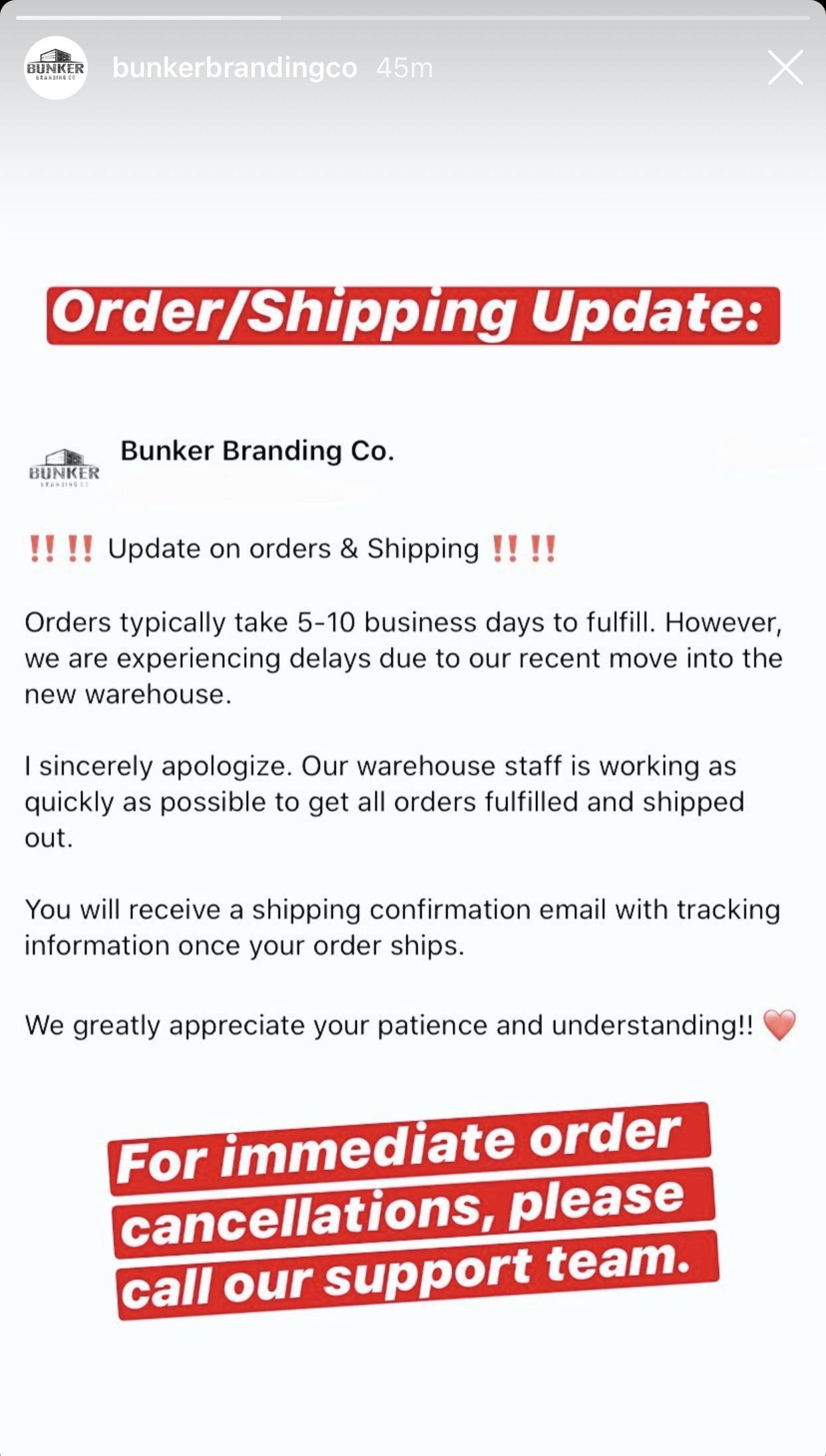 Shipping update from the Bunker | Scrolller