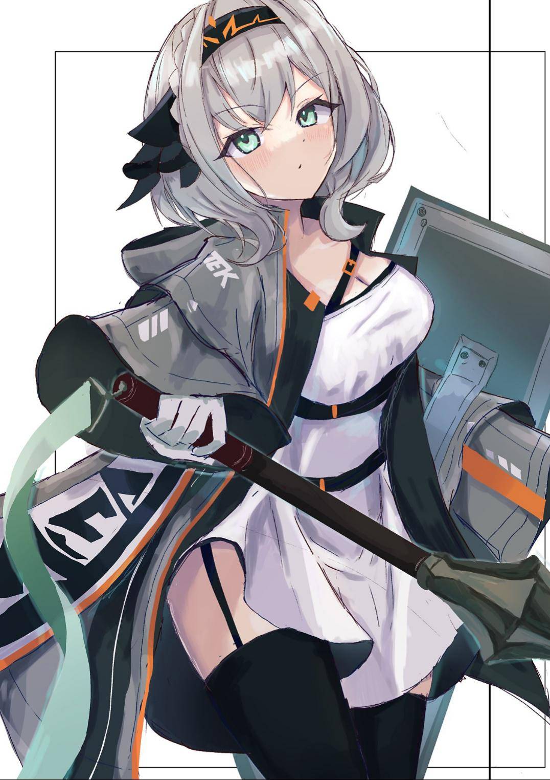 Shirogane Noel the League Battlemaiden of Hololive (Art by: 稲葉れいと) | Scrolller