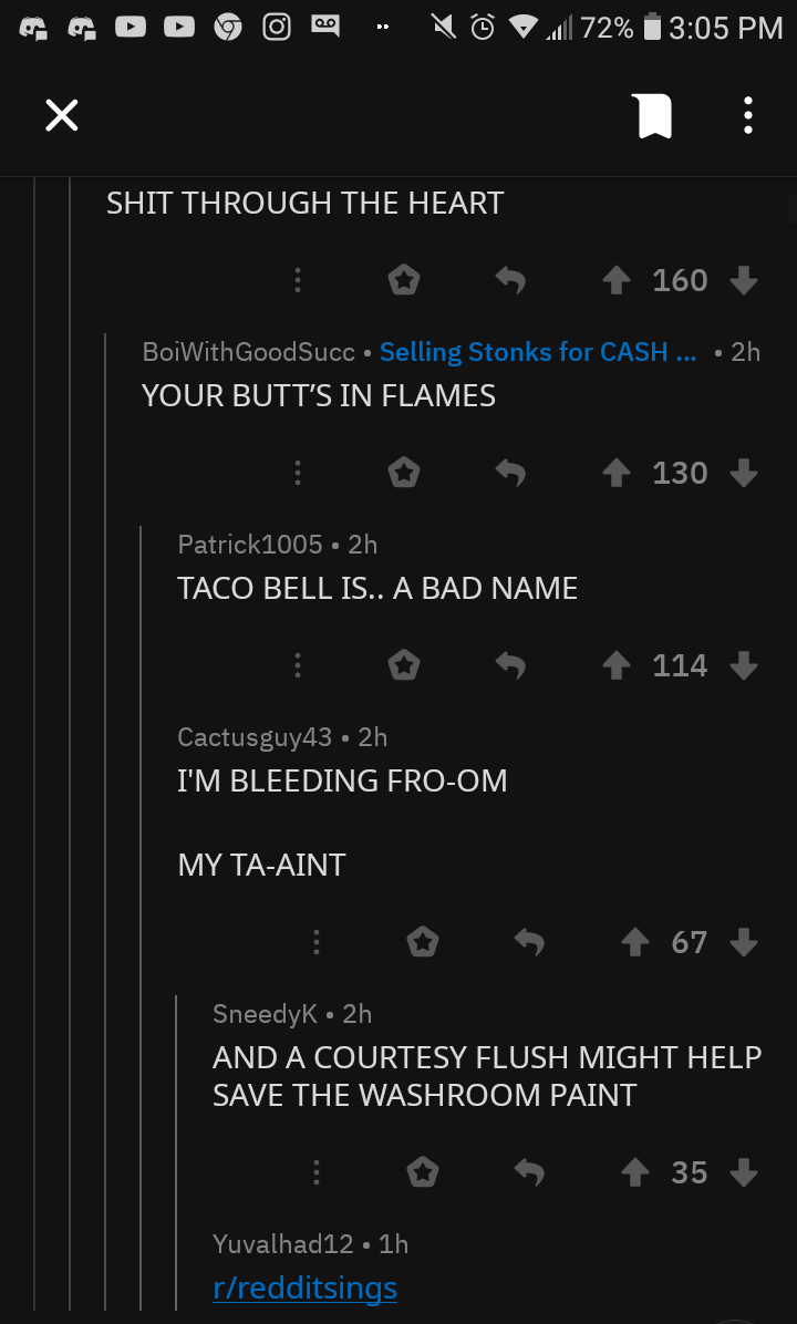 Shit through the heart | Scrolller