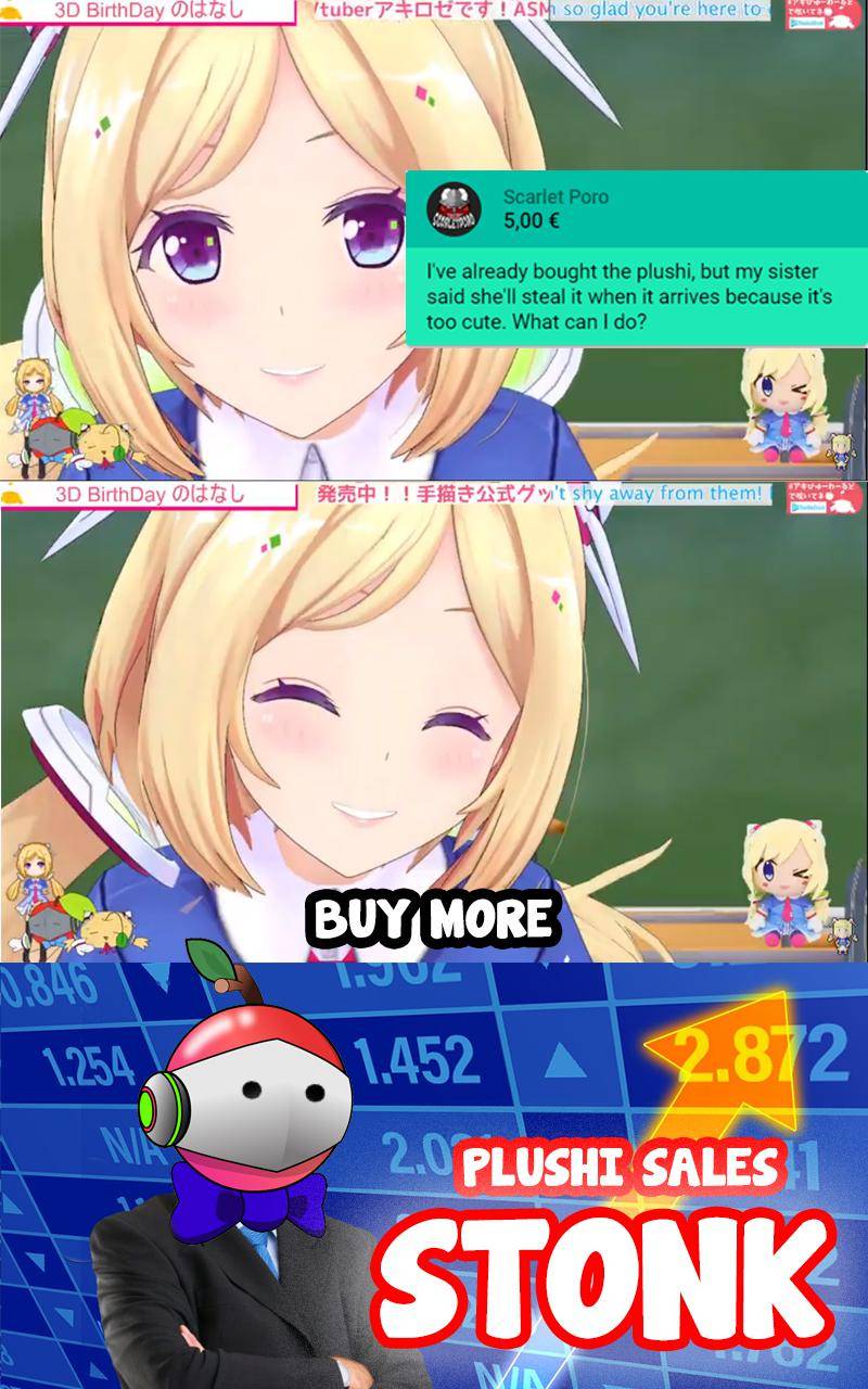 Shitposting Aki Rosenthal content until she get a nose - Post 12 | Scrolller