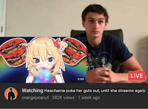 Shitposting Haachama memes until she streams again day 12 | Scrolller