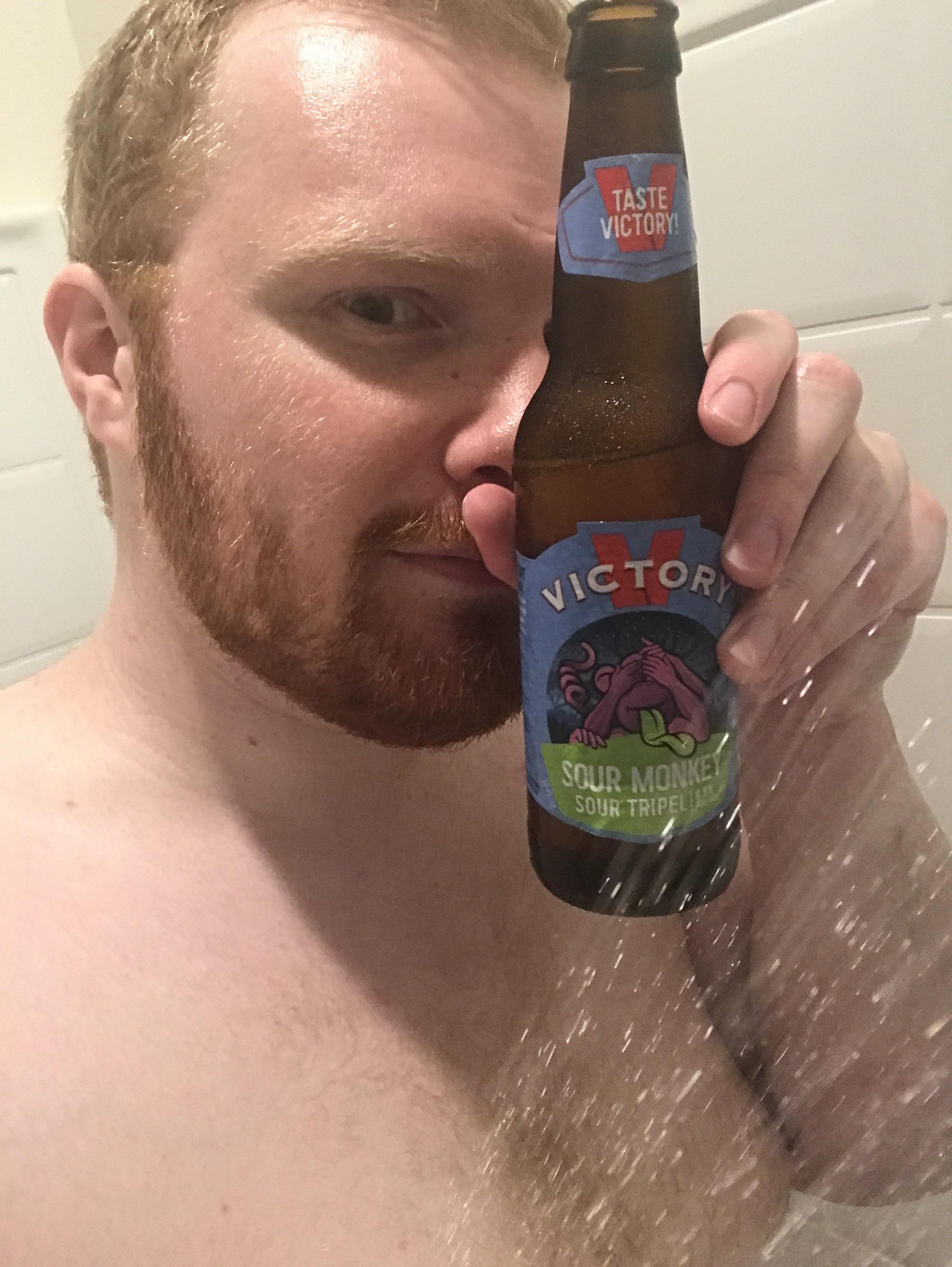 Shitty day but a shower beer always helps 🍻 | Scrolller