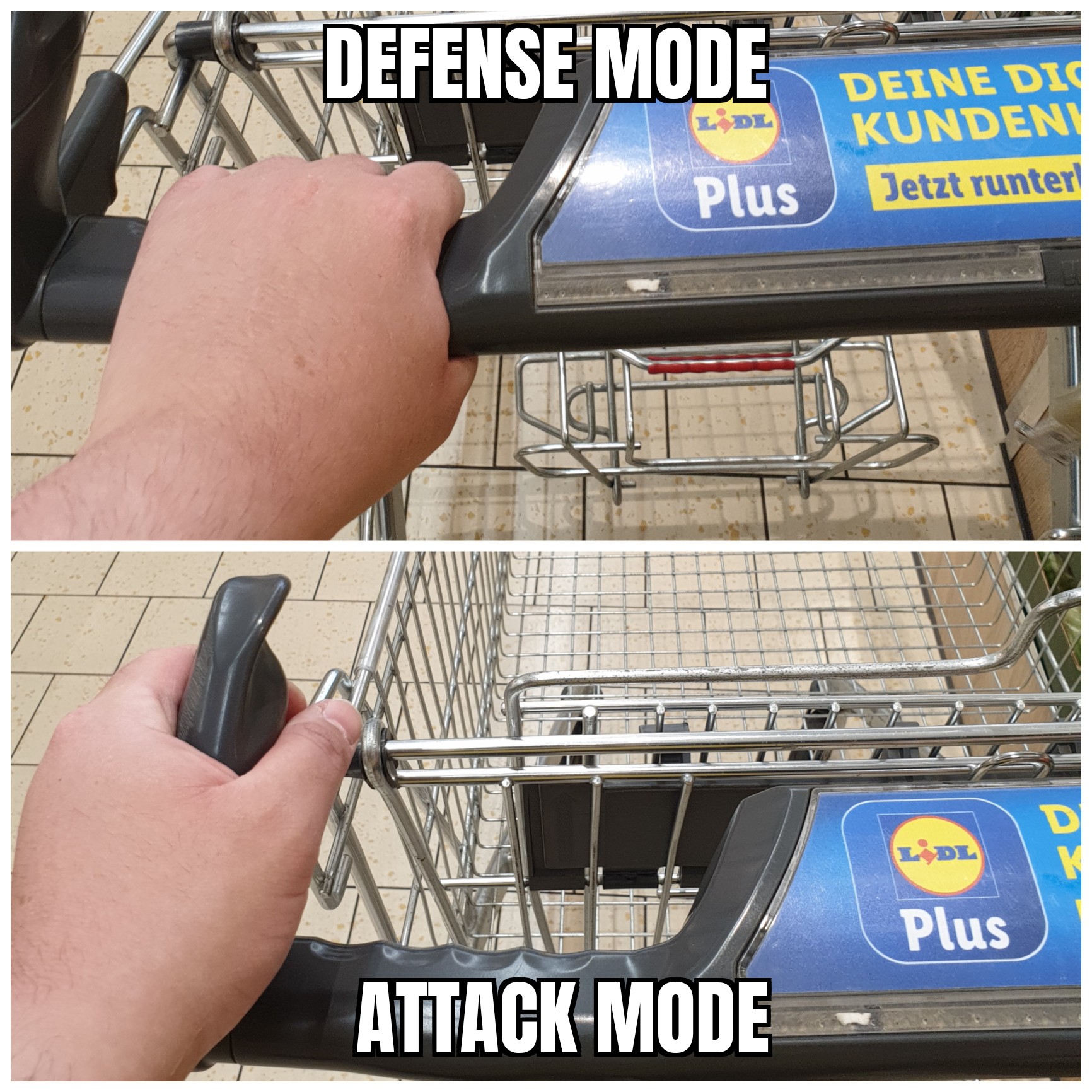 Shopping cart drift | Scrolller