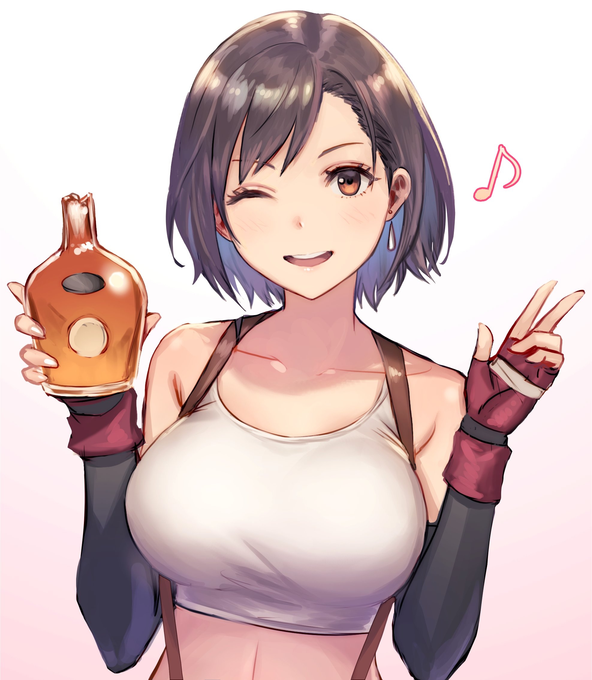 Short-Haired Tifa by y_ambe | Scrolller