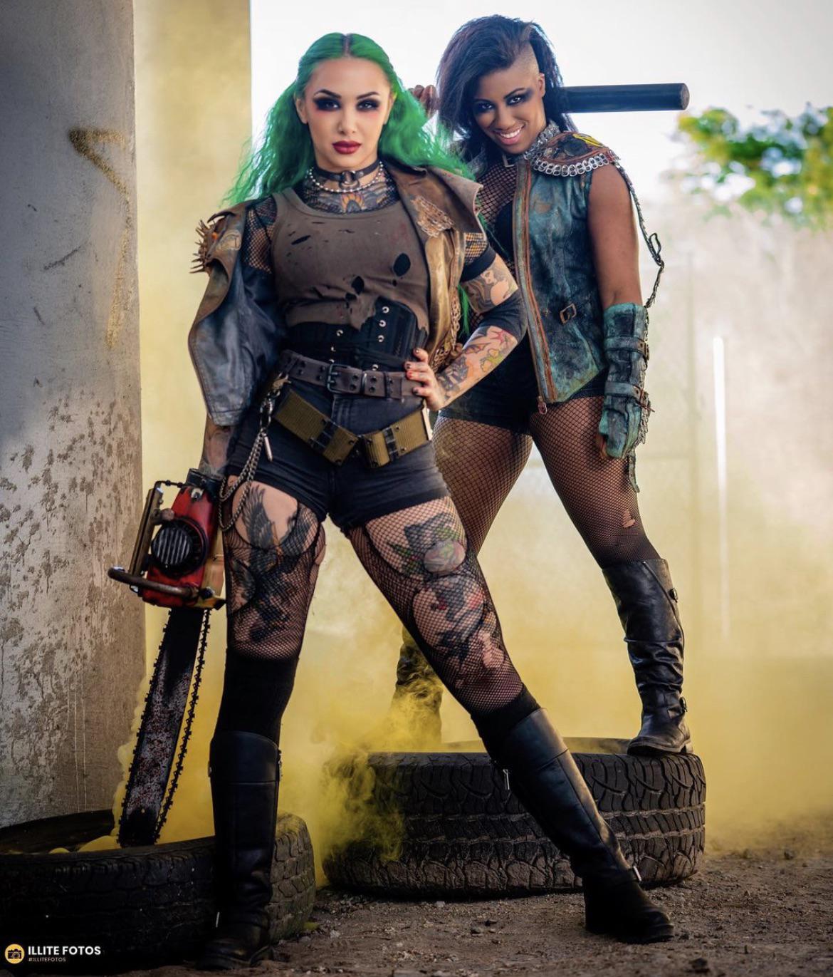 Shotzi Blackheart & Ember Moon | Scrolller