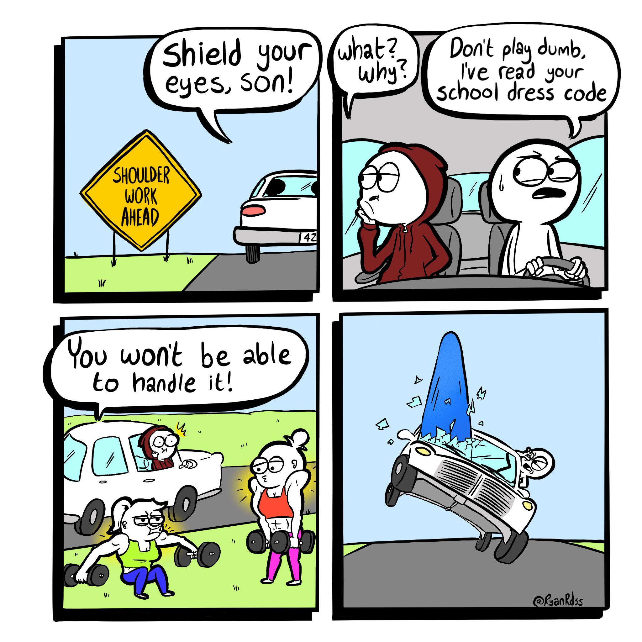 Shoulder Work (oc) | Scrolller