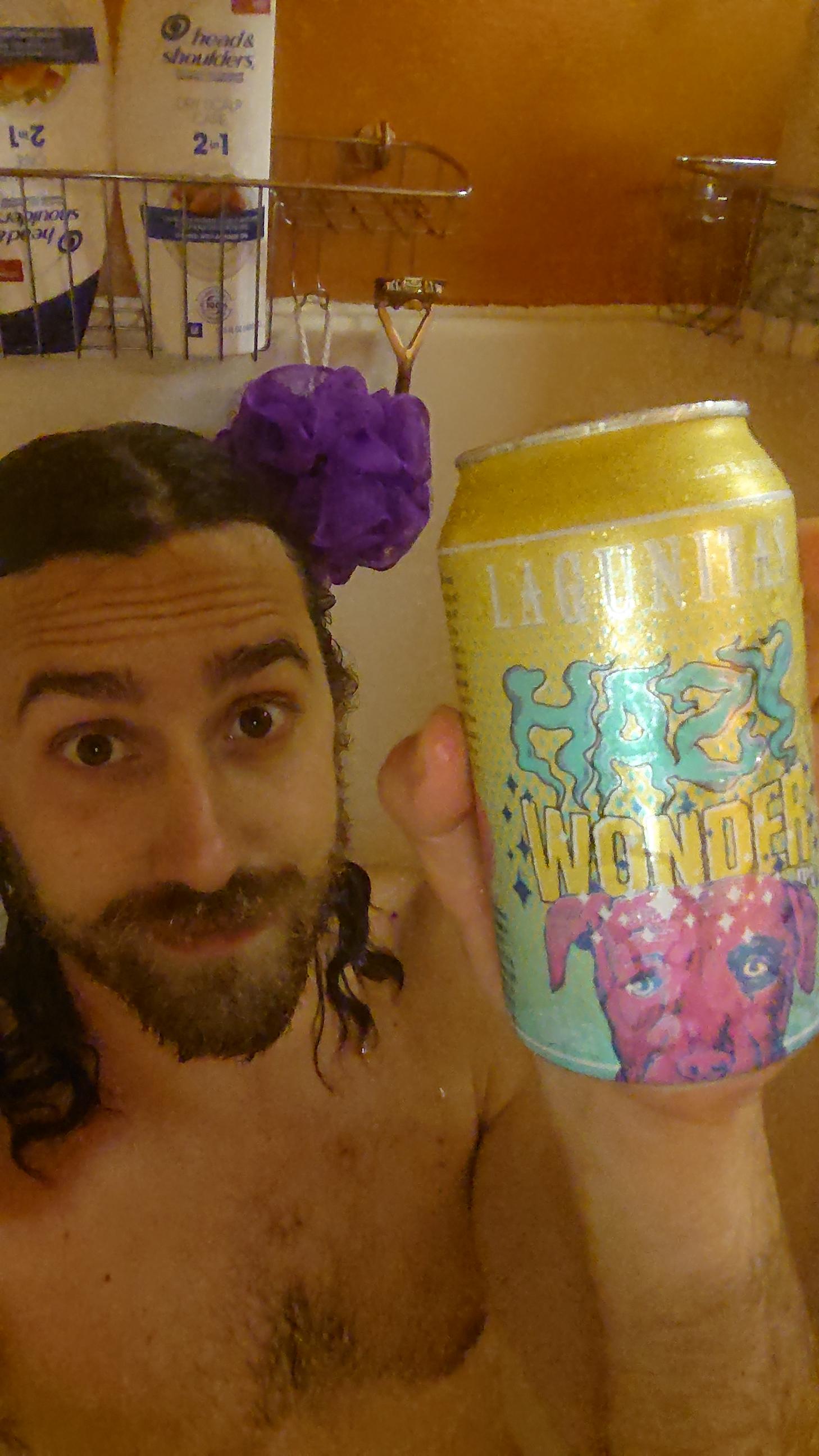 Shower #2 Lagunitas Hazy Wonder | Scrolller