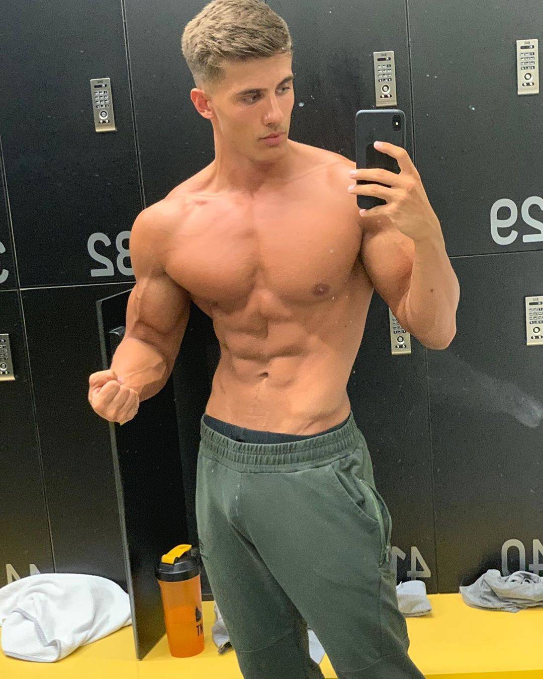 Showing off his chest | Scrolller