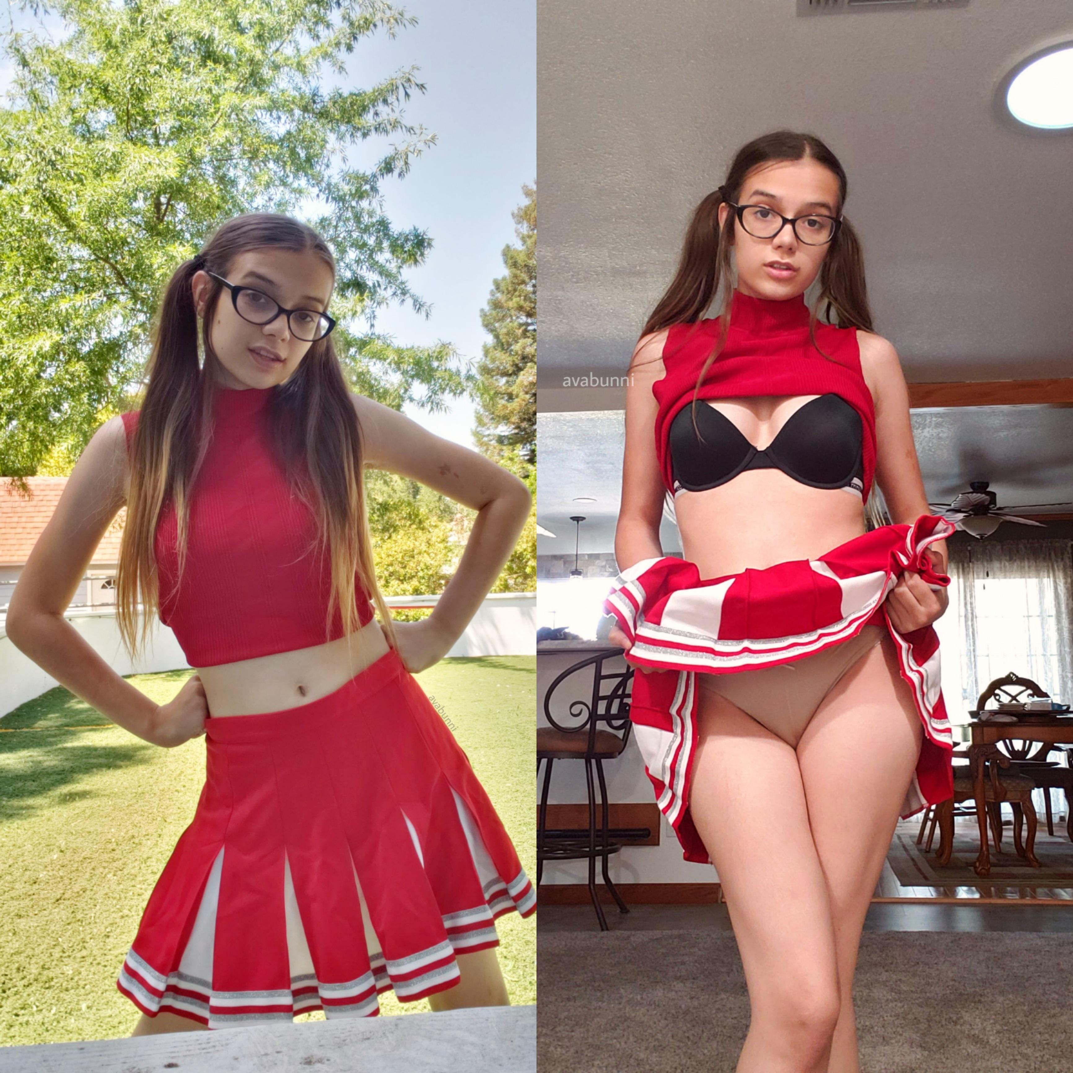 Showing you what's under my cheer uniform | Scrolller