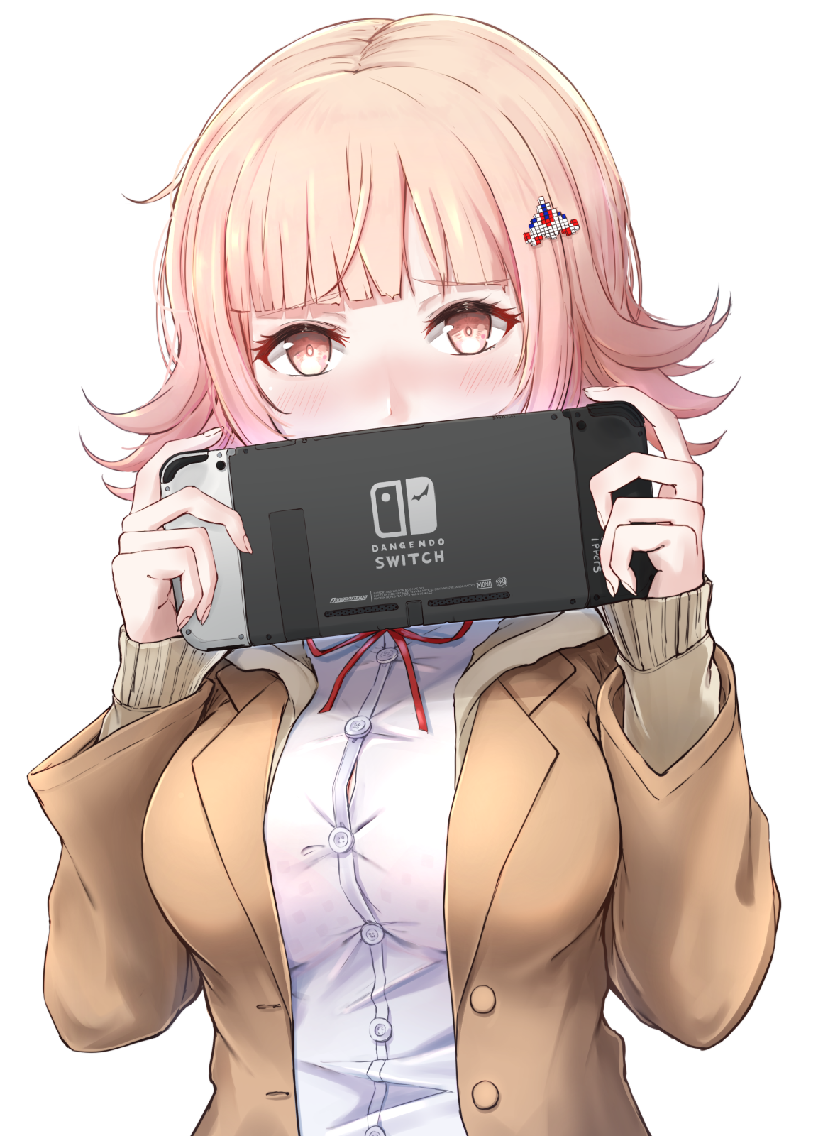Shy girl with a Nintendo Switch [Ippers] | Scrolller