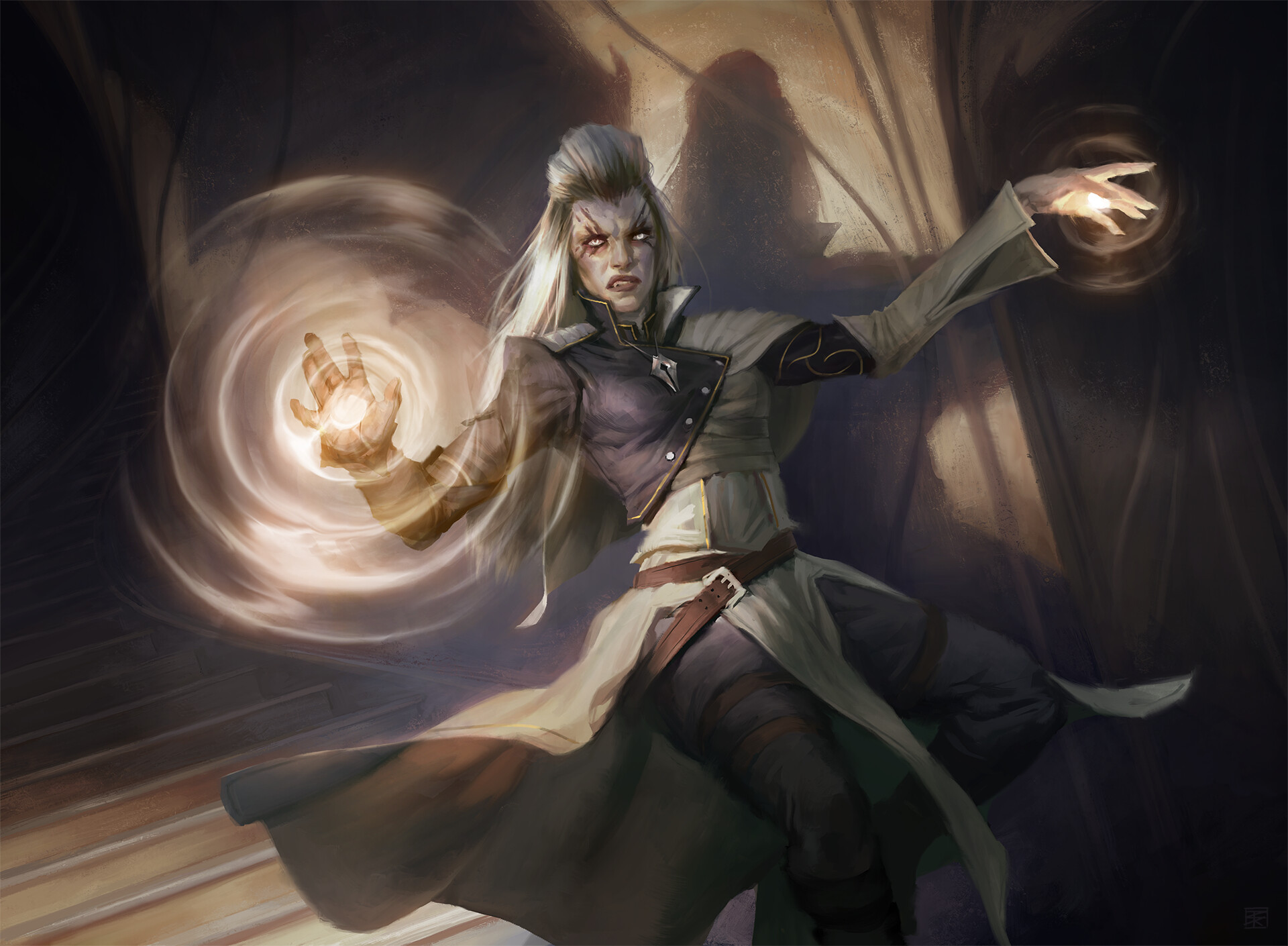 Silverquill Pledgemage by Denman Rooke | Scrolller