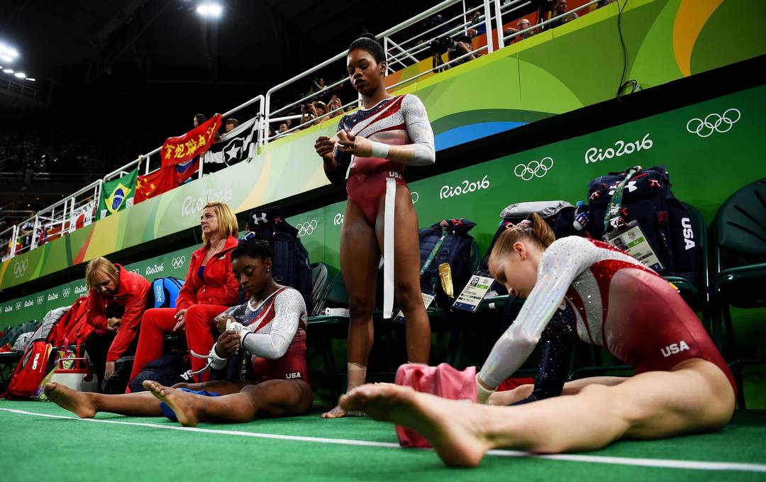 Simone Biles, Gabby Douglas and Madison Kocian 2016 Rio Olympics | Scrolller