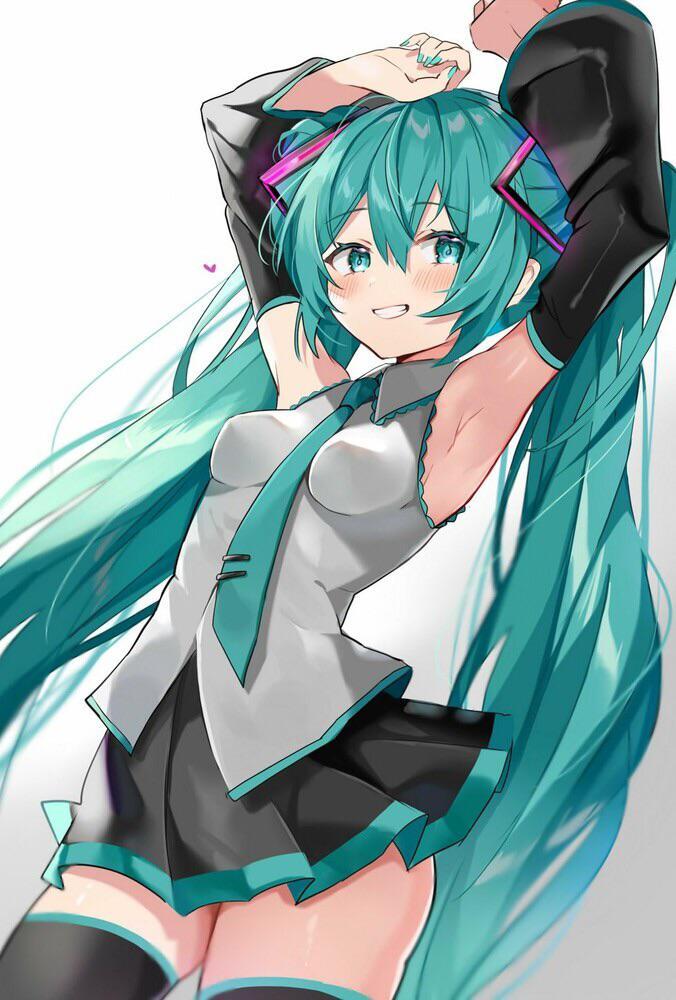 Simple Hatsune Miku | Scrolller