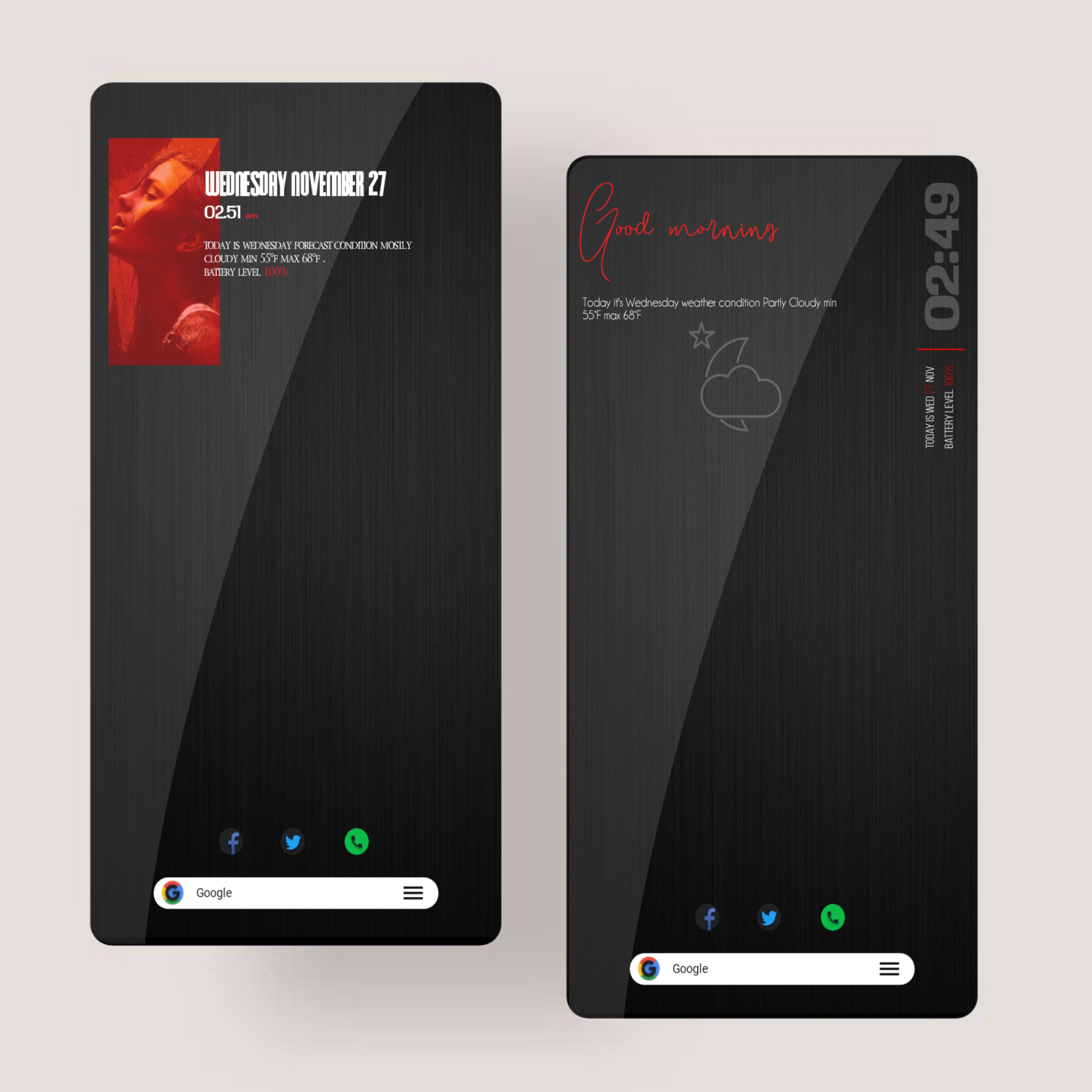 Simple screen | Scrolller
