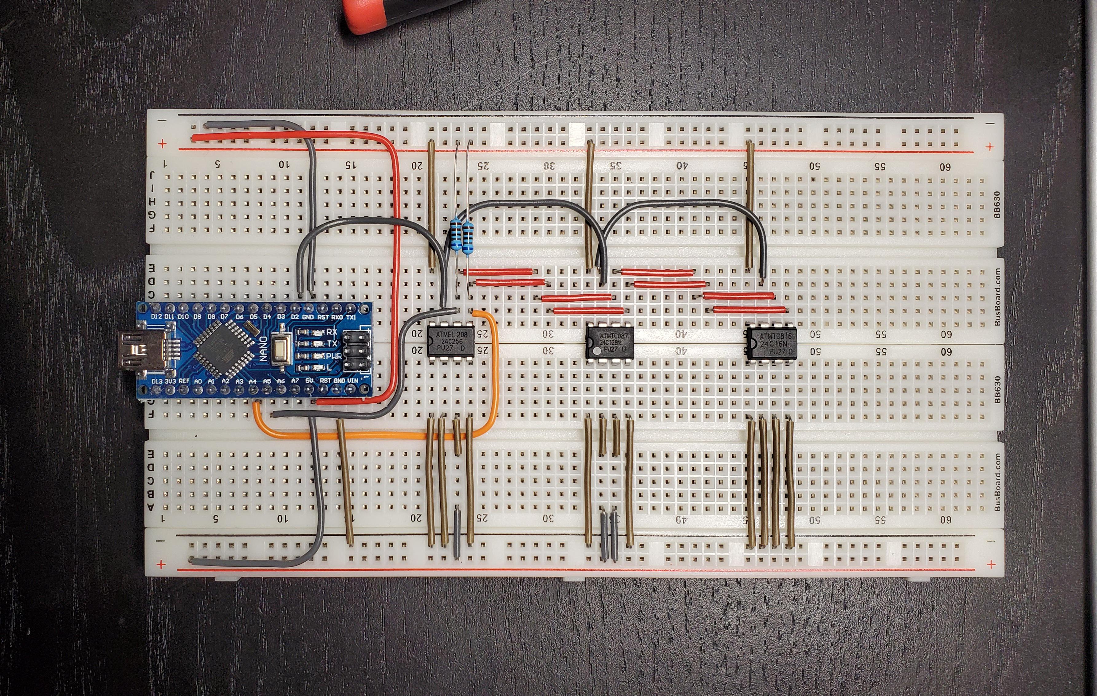 Simple Yet Efficient Serial Eeprom Programmer And Reader Scrolller