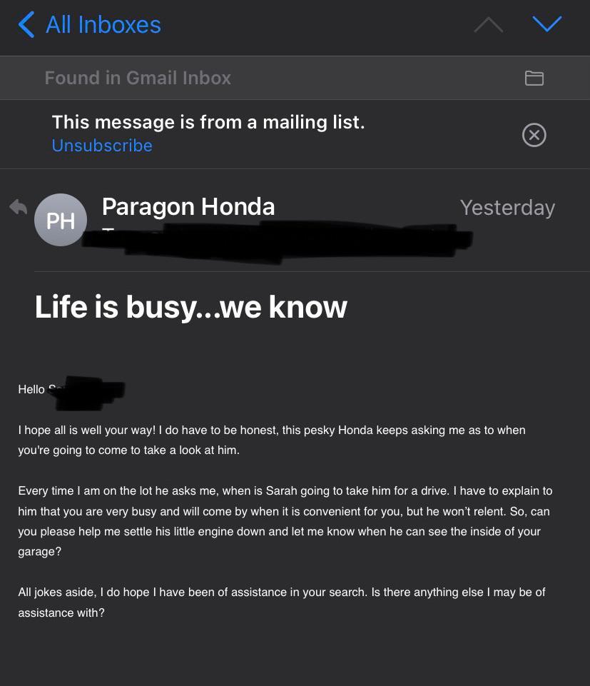 Singlehandedly the most inappropriate email I’ve ever received …. | Scrolller