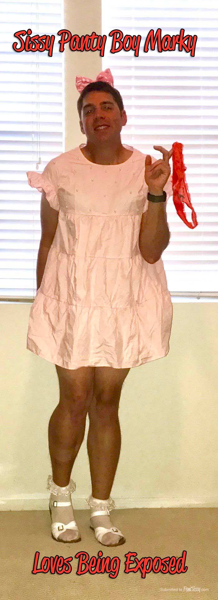 Sissy pantyboy loves exposure and dirty talk | Scrolller