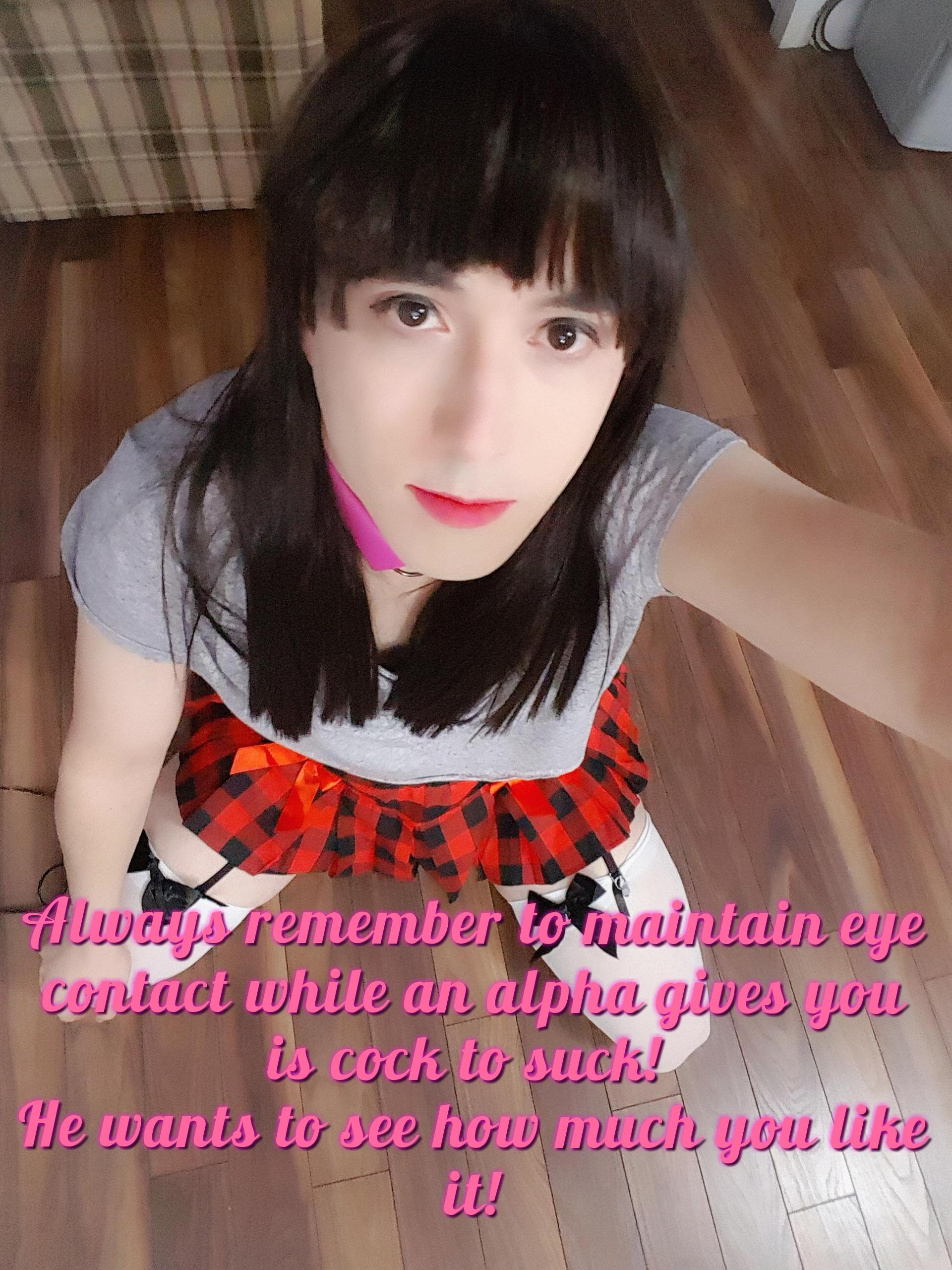 Sissy rule number 5: maintain eye contact. | Scrolller