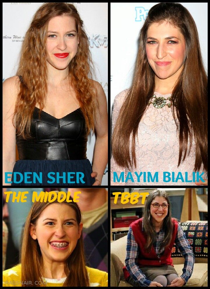 Sistas from anotha mothah? - Eden Sher and Mayim Bialik. | Scrolller