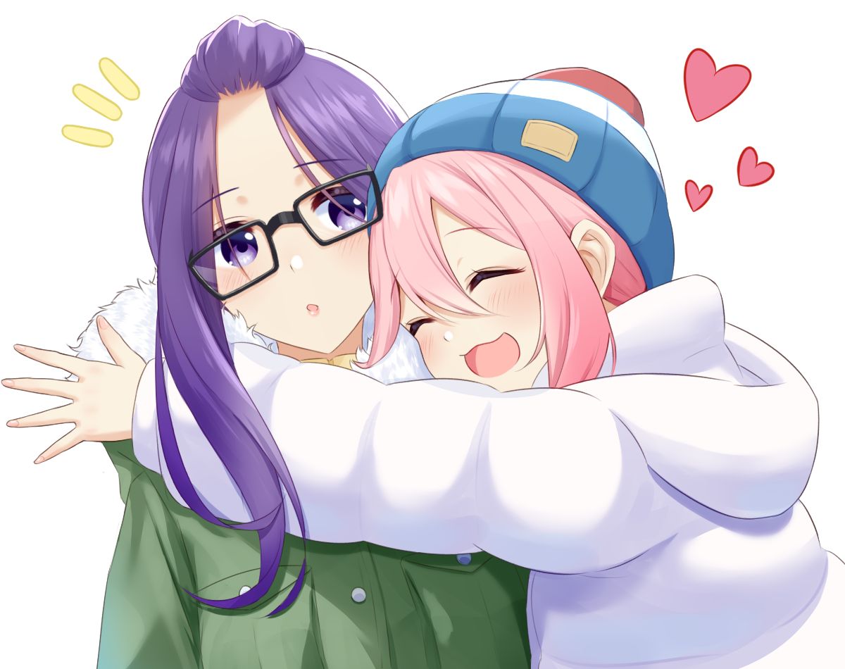 Sisterly hug [Yuru Camp] | Scrolller