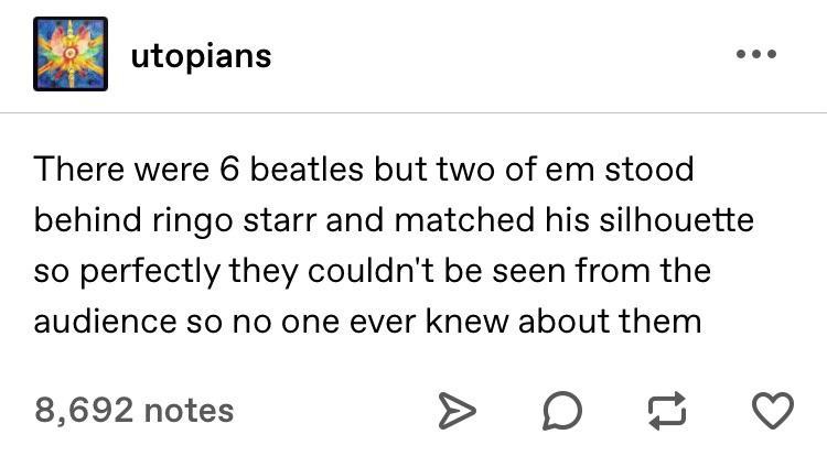 Six Beatles?¿? | Scrolller