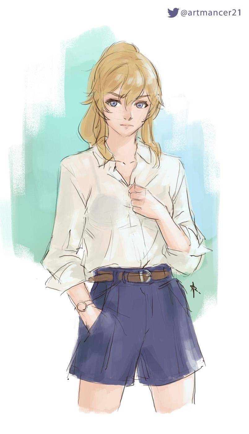 Sketched Jean in Semi Formal Attire | Scrolller