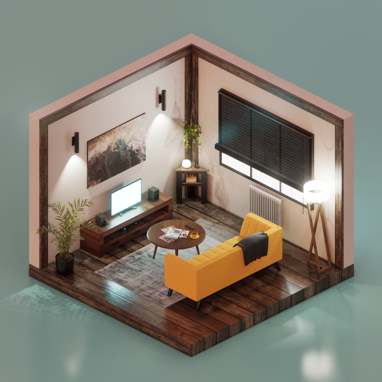 Skp/Enscape/Photoshop - One of my first models | Scrolller