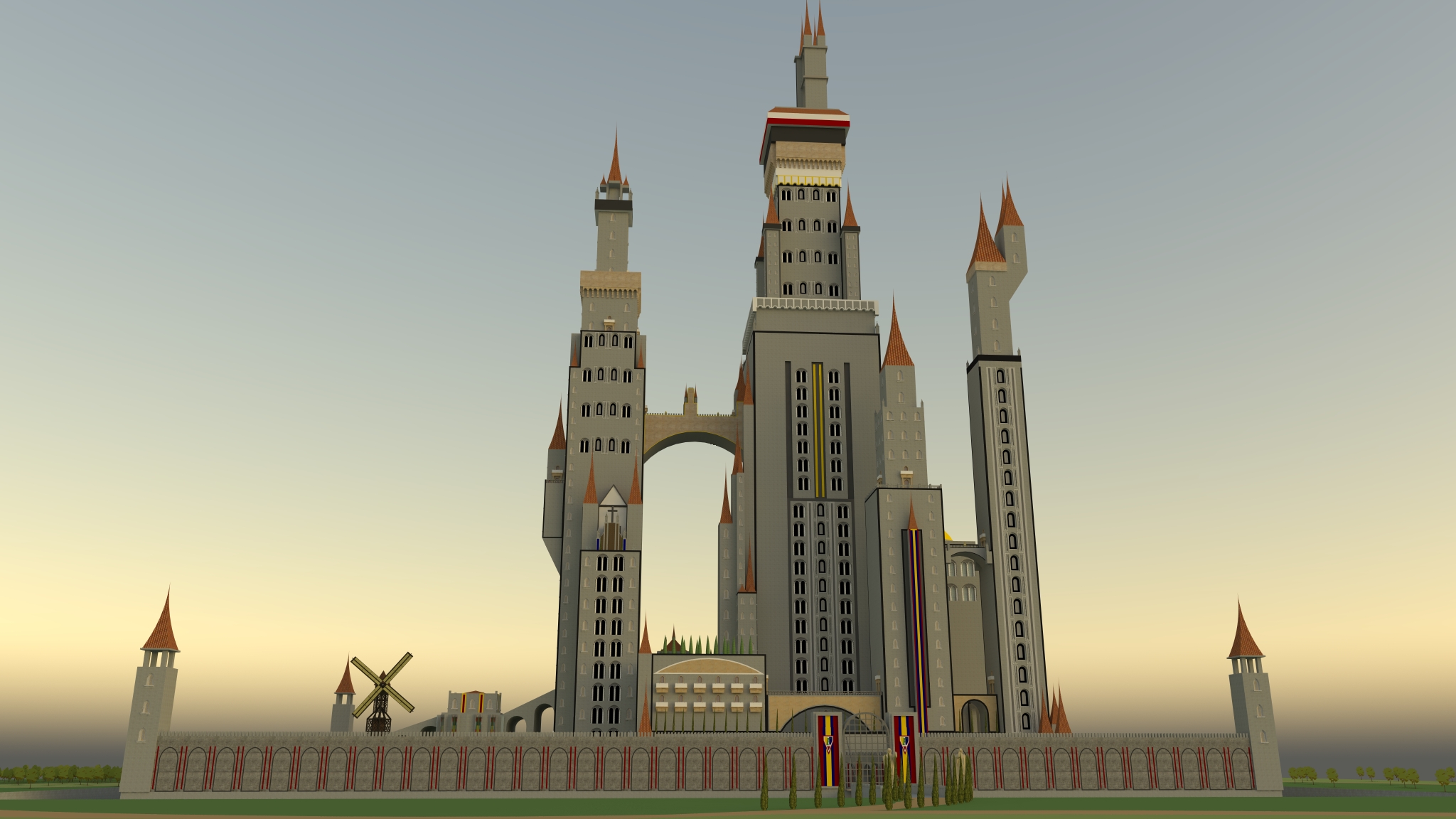 Sky Castle (by me) | Scrolller