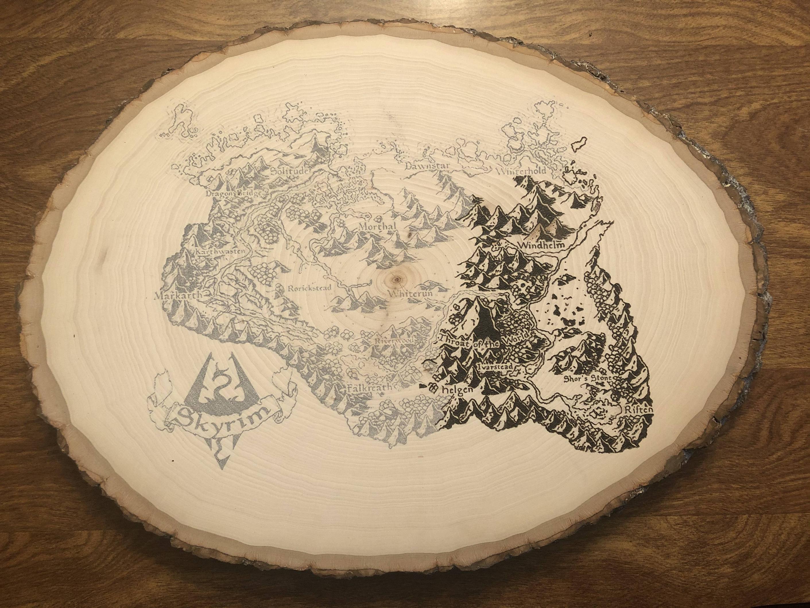 Skyrim Map in Progress | Scrolller