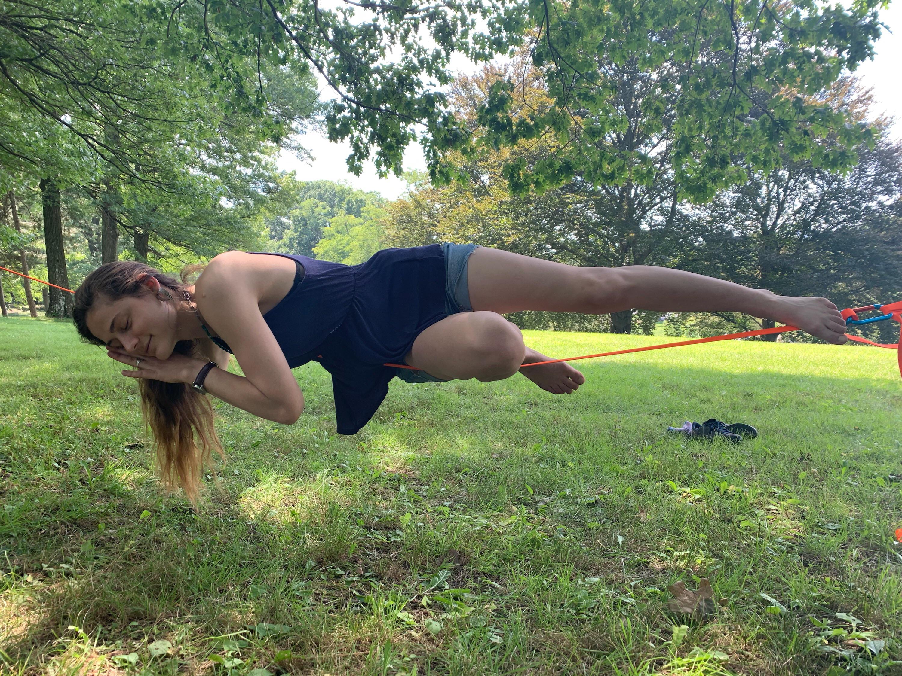 Slacknap or levitation practice? | Scrolller