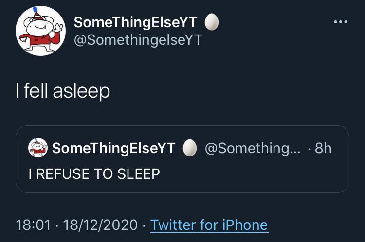 Sleep is for the weak | Scrolller