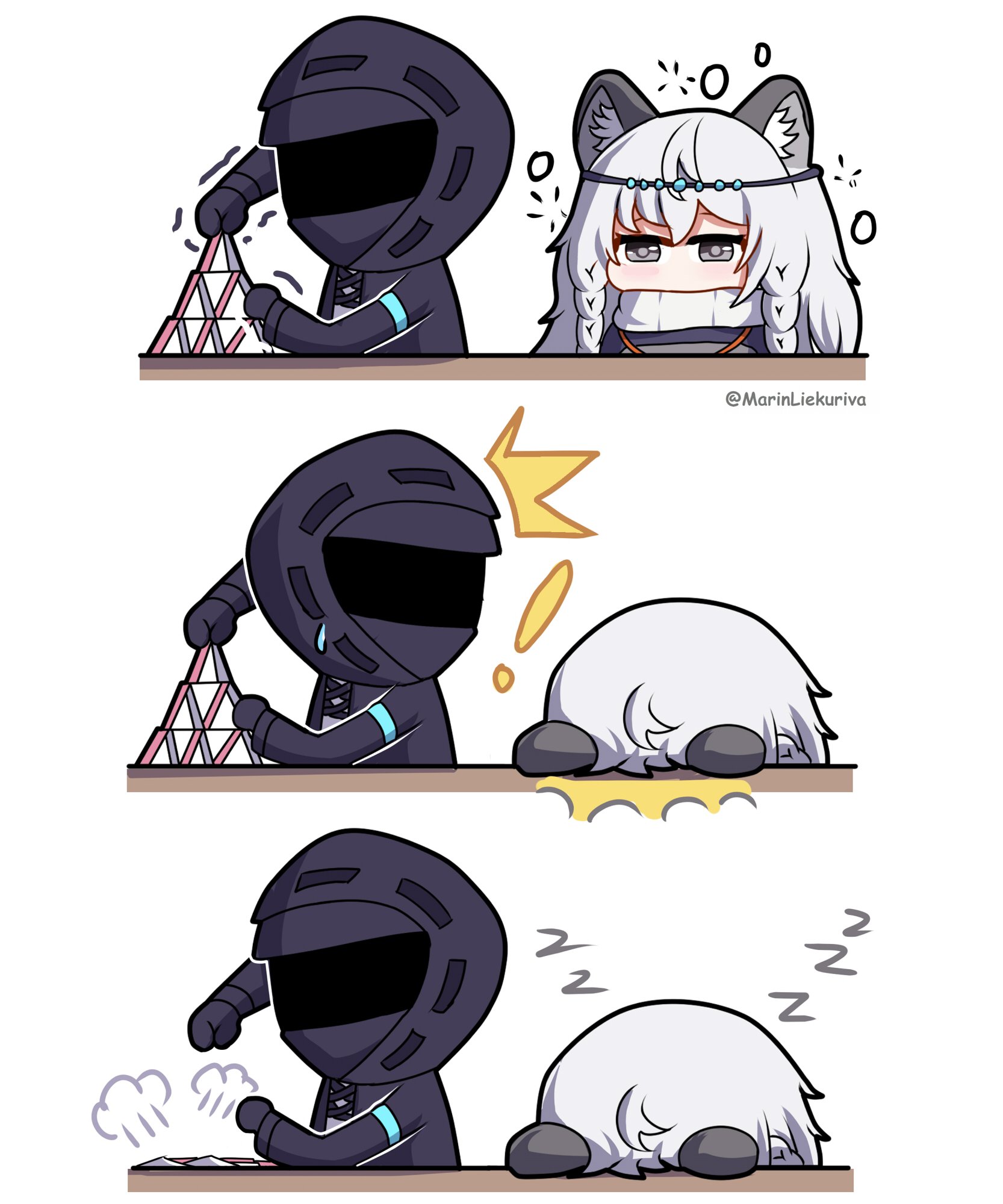 Sleepy Fluff | Scrolller