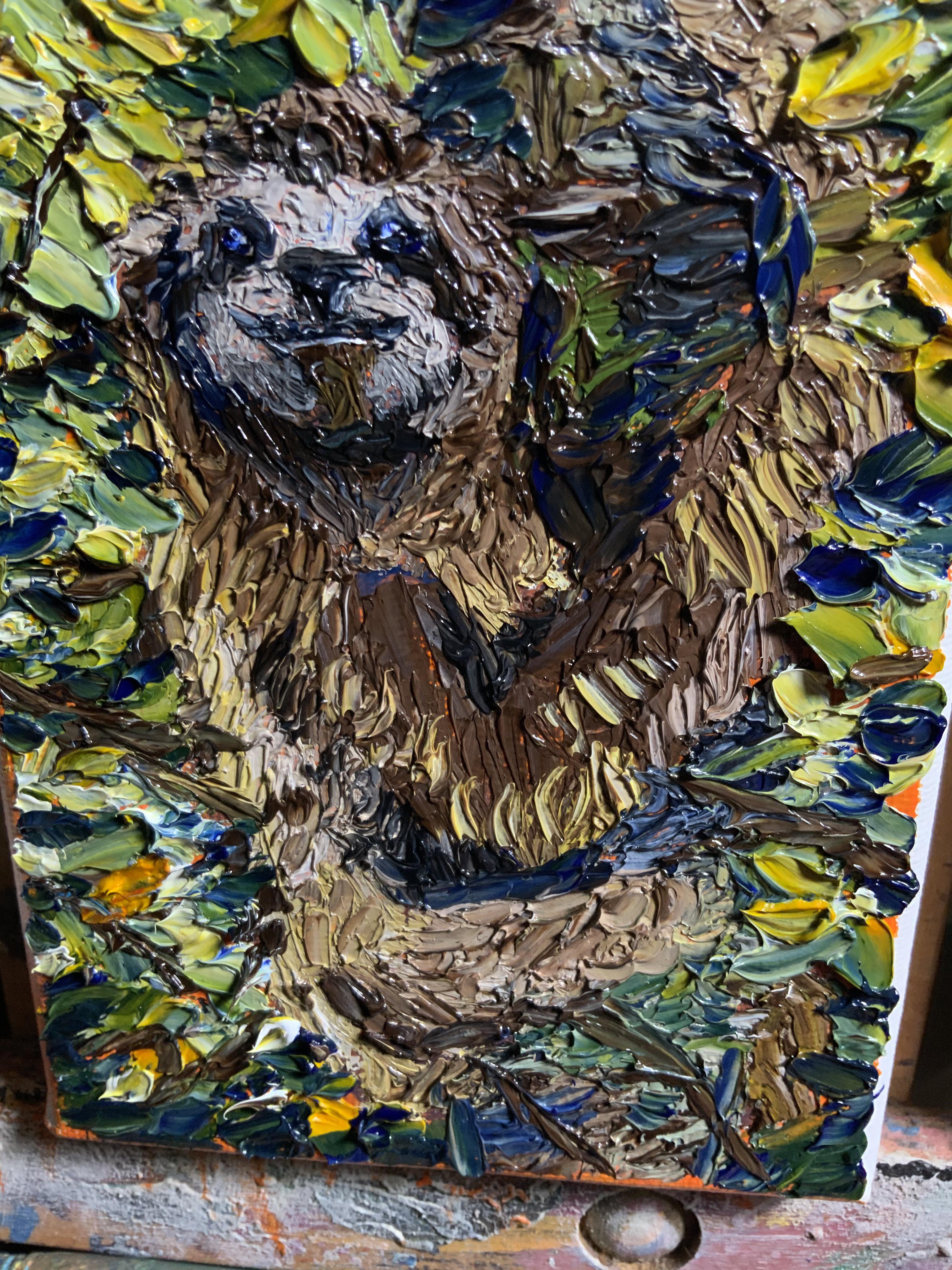 Sloth, me, oil, 2021 | Scrolller