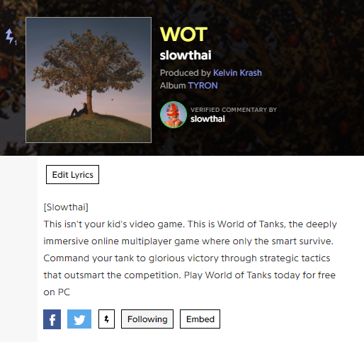 Slowthai - WOT | Scrolller