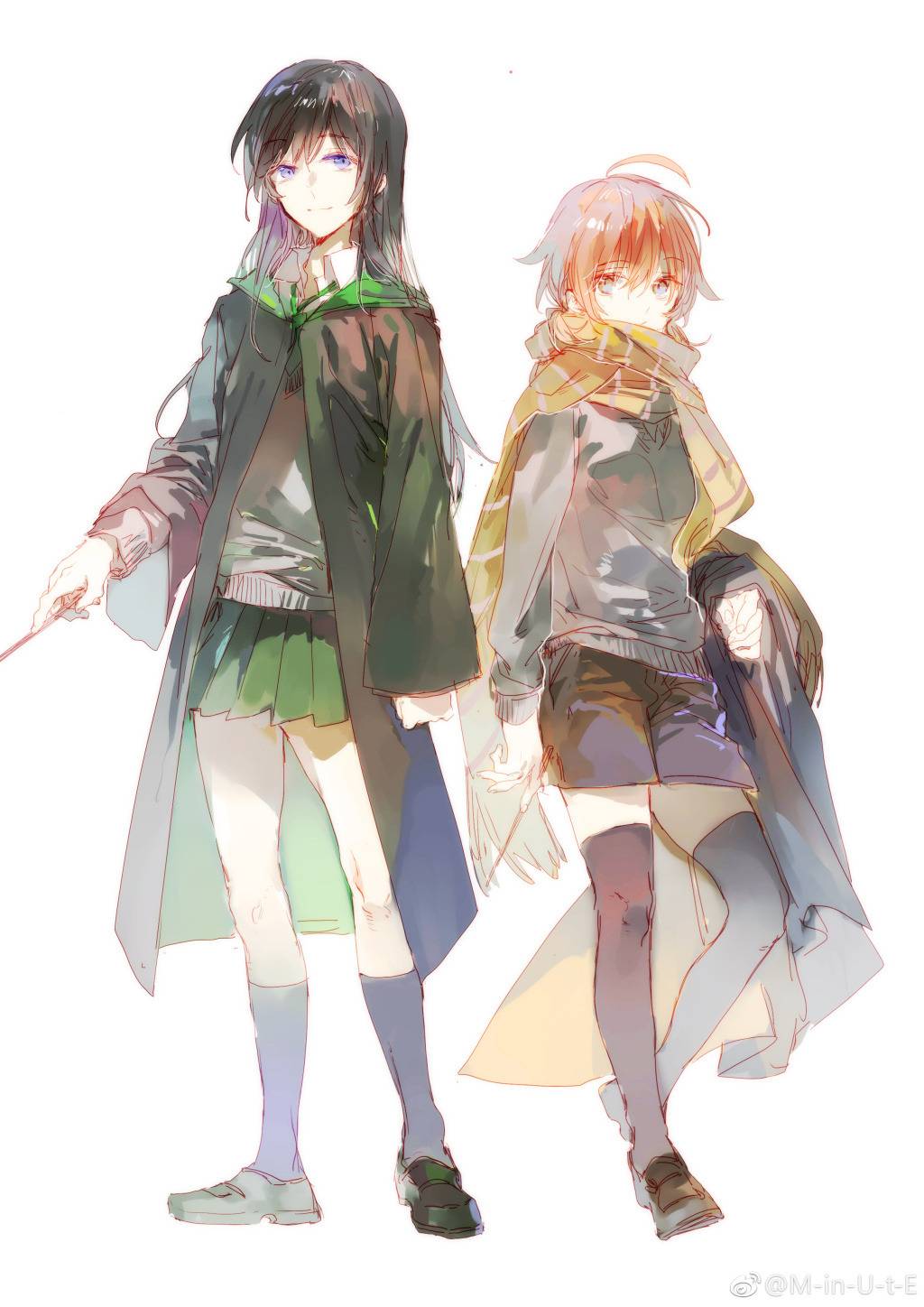 Slytherin x Hufflepuff | Scrolller