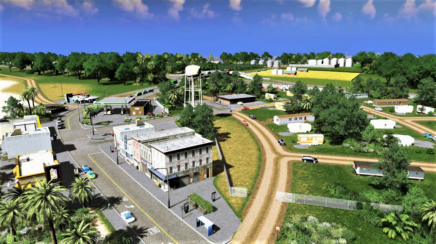 Small Island Faming Town | Scrolller