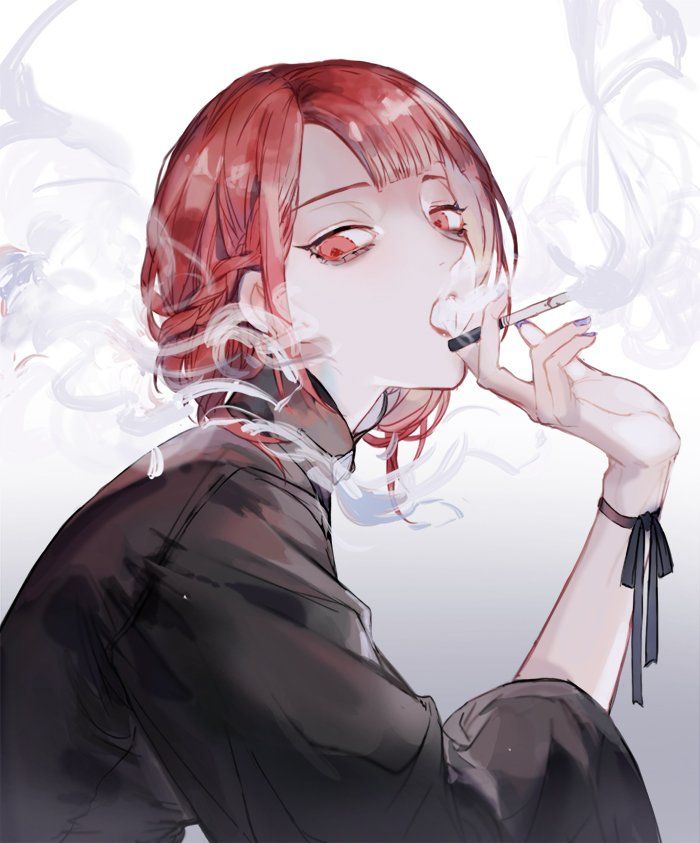 Smoking redhead [Original] | Scrolller