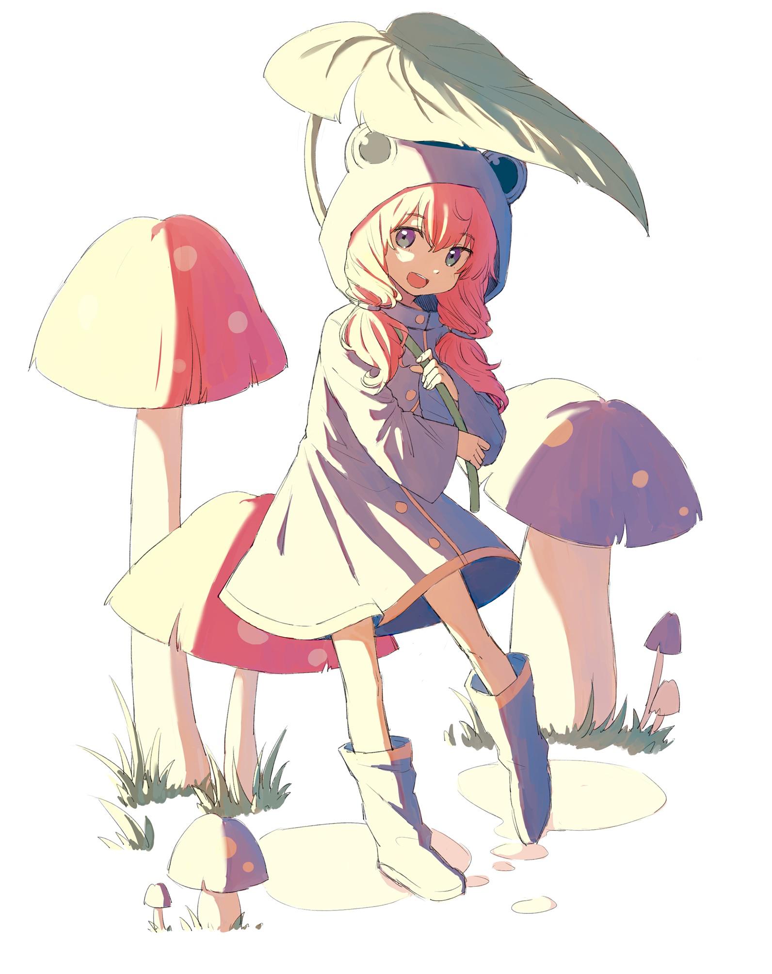 Smol Blue Poison under a leaf | Scrolller