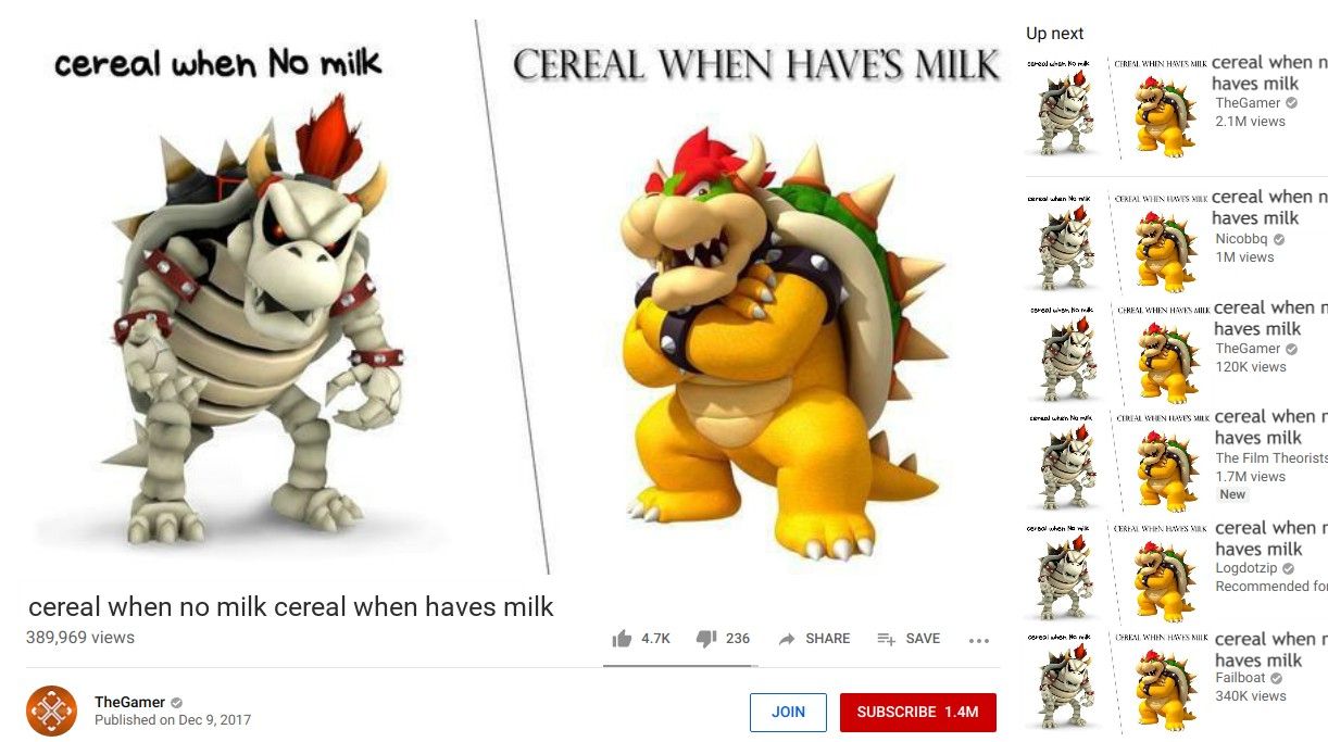 smooby when haves milk | Scrolller