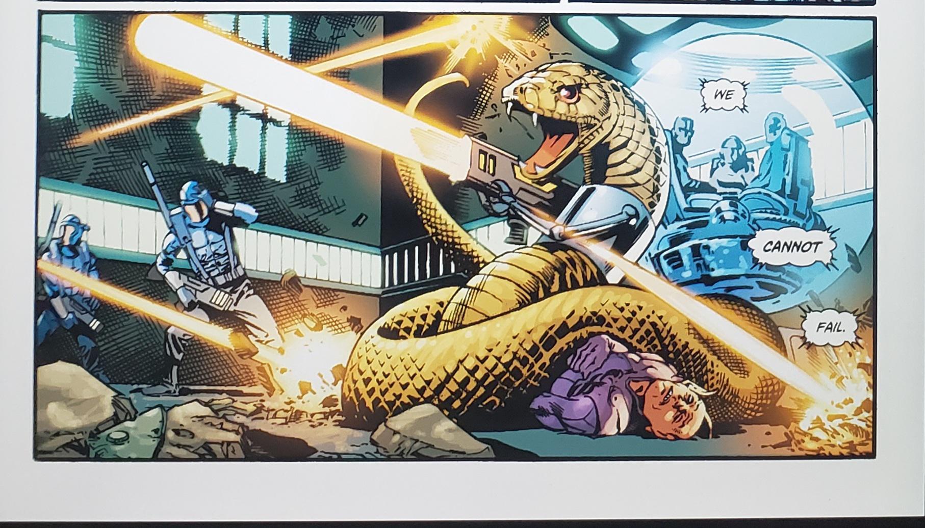 Snake with gun [action comics #16] | Scrolller