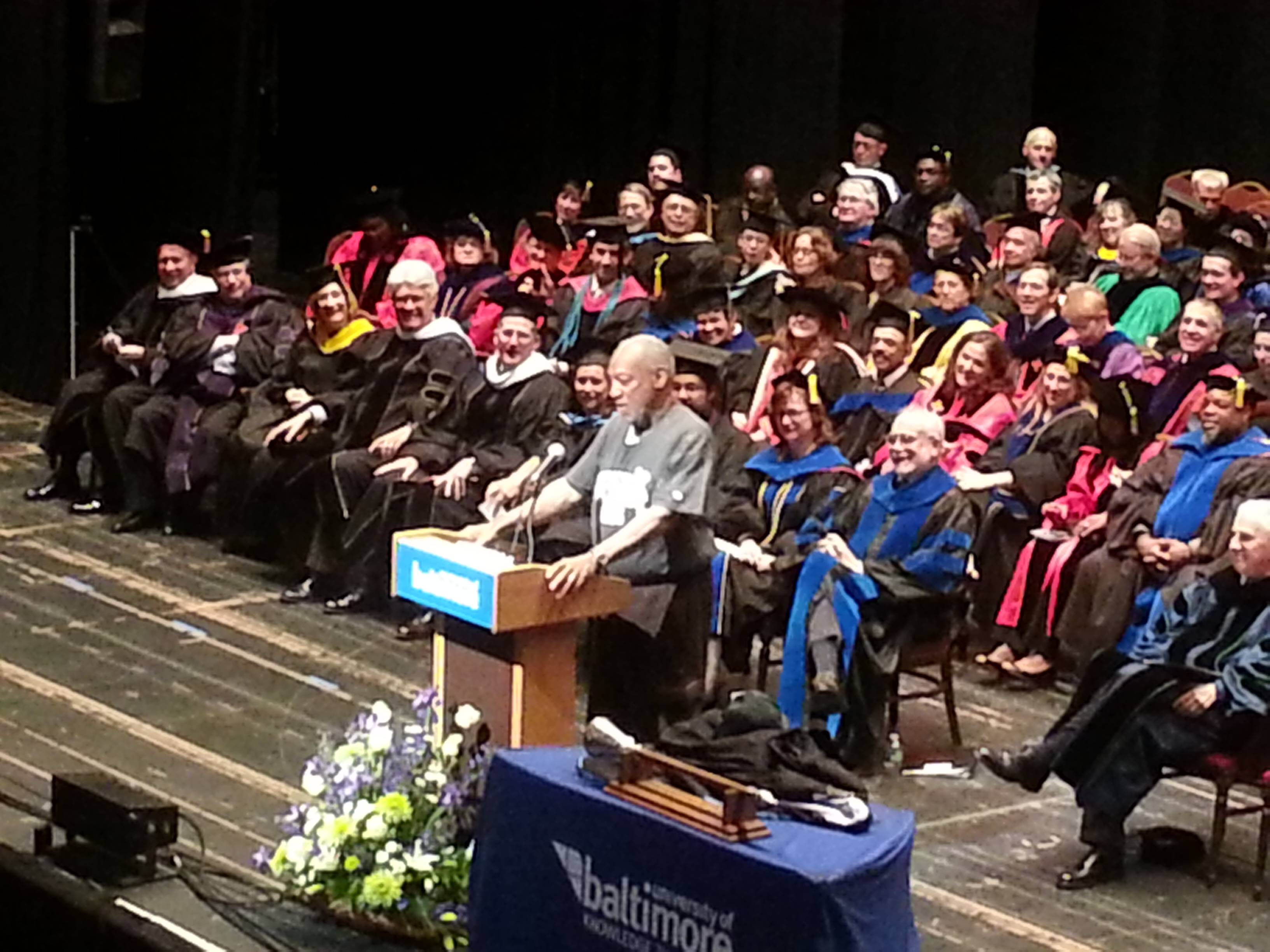 So Bill Cosby is the guest speaker at University of Baltimore Graduation Ceremony | Scrolller