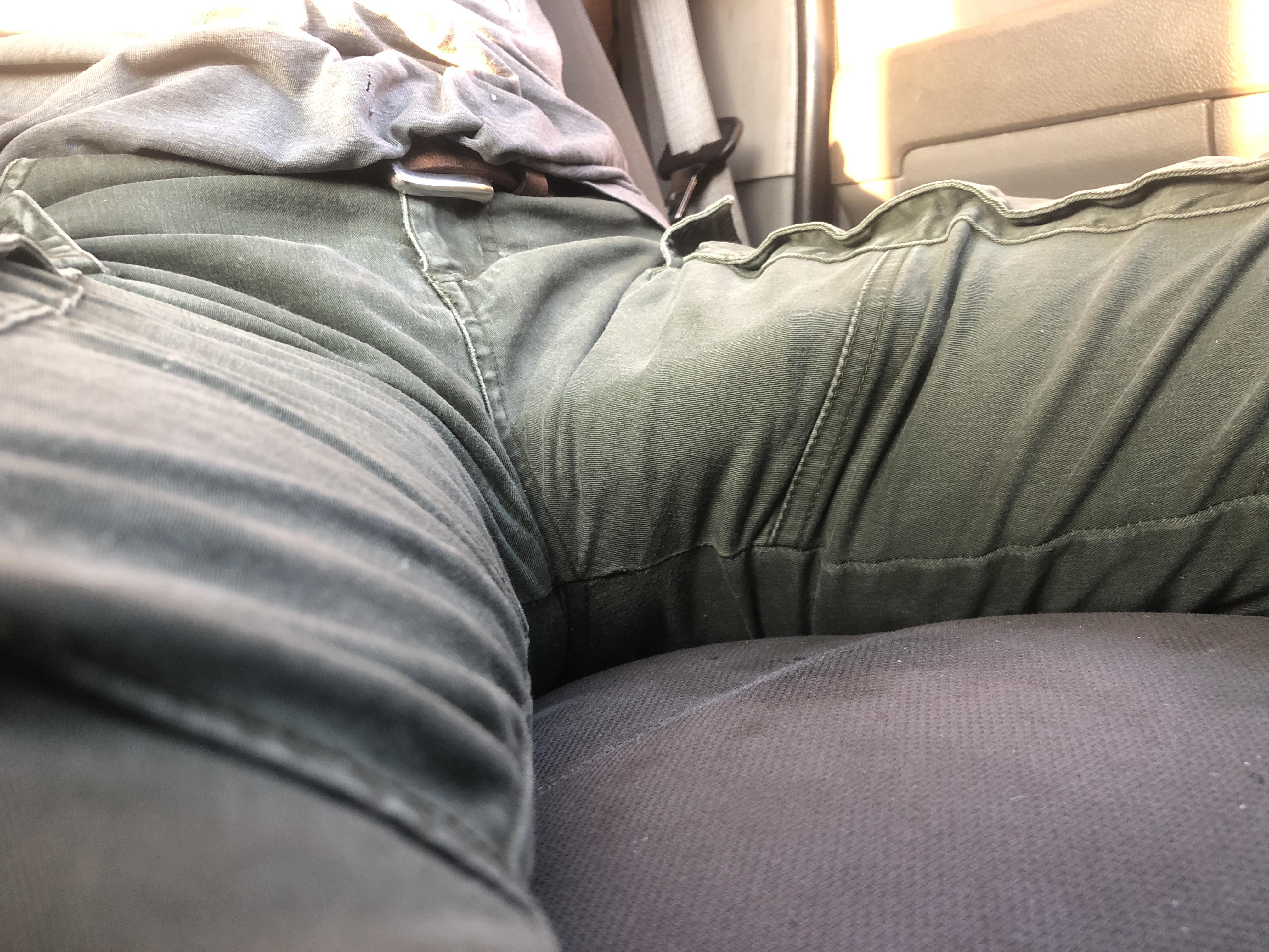So horny this morning in the work van | Scrolller