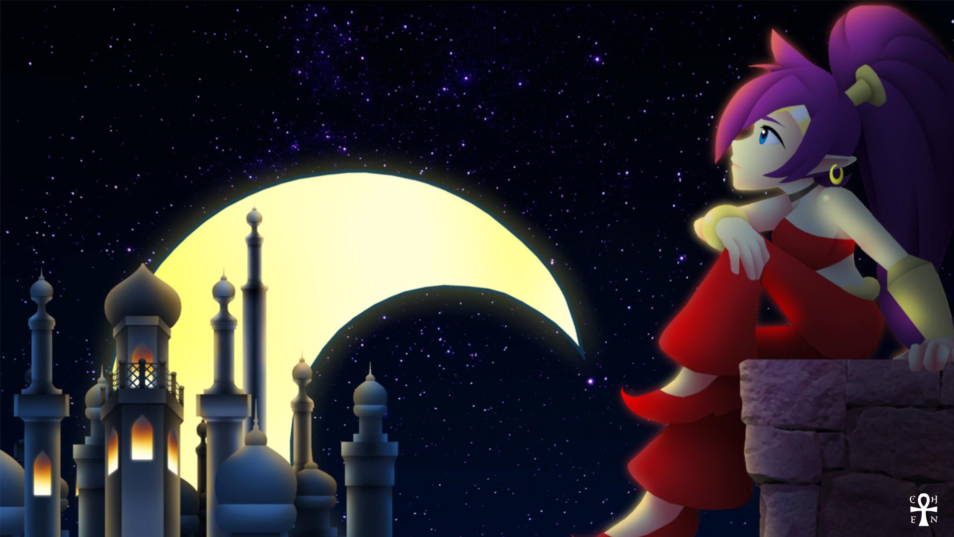 So I made a Shantae fan-art Wallpaper Background 1920x1080 | Scrolller