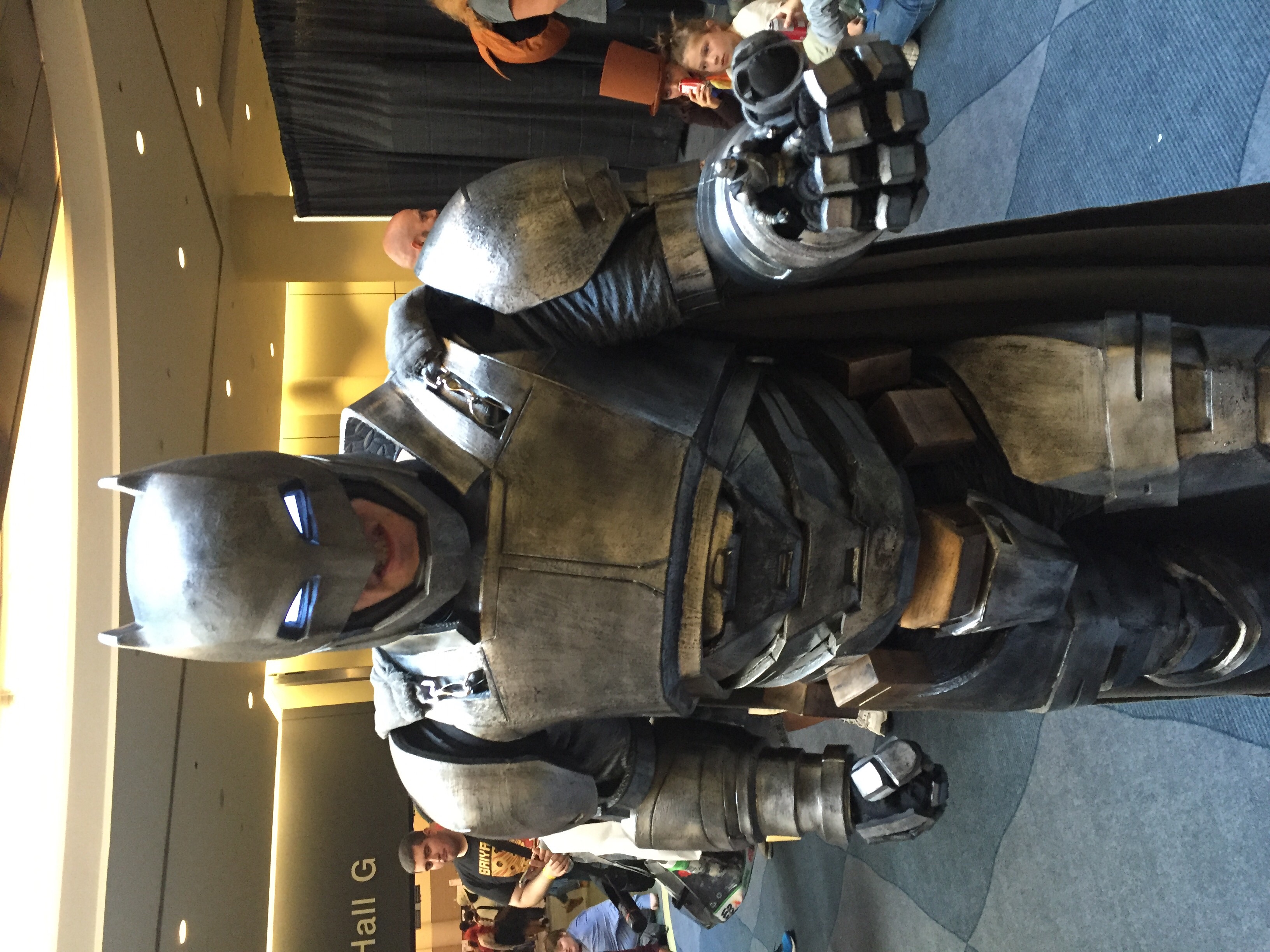 So I saw batman and I introduced him to his mini-self batman haha | Scrolller