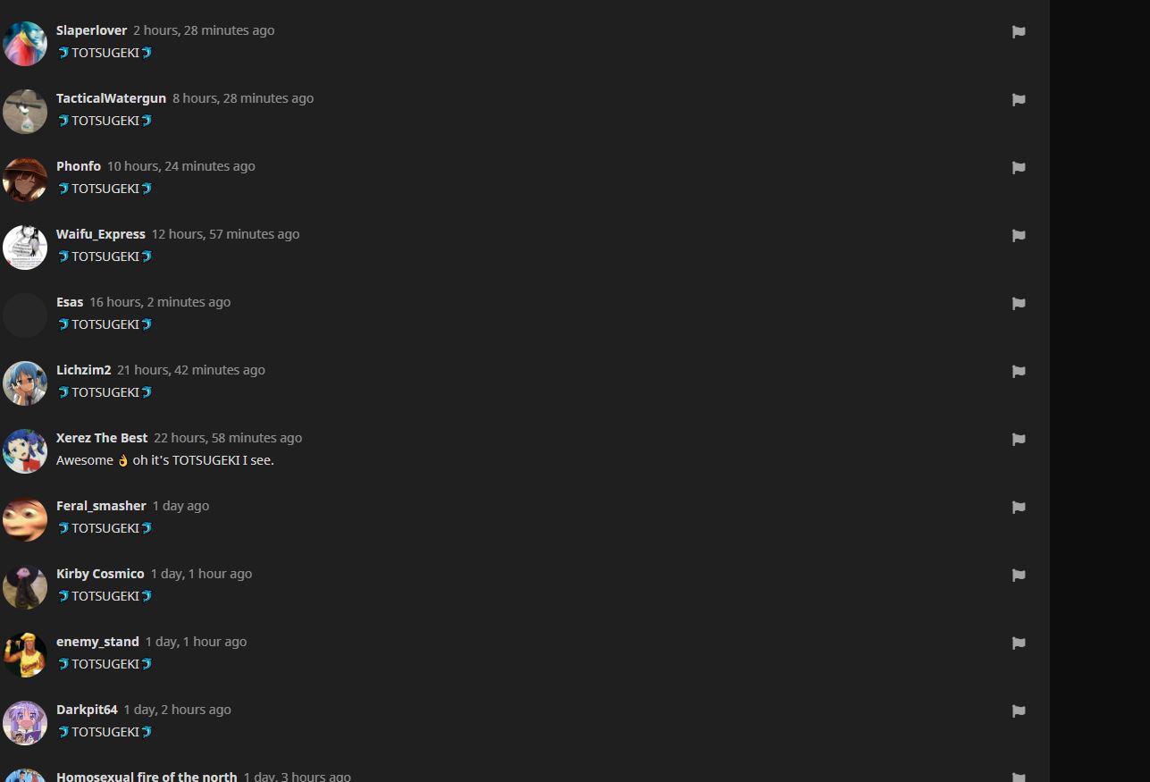 So there was an R18+ doujin of May, and this was the comments section | Scrolller