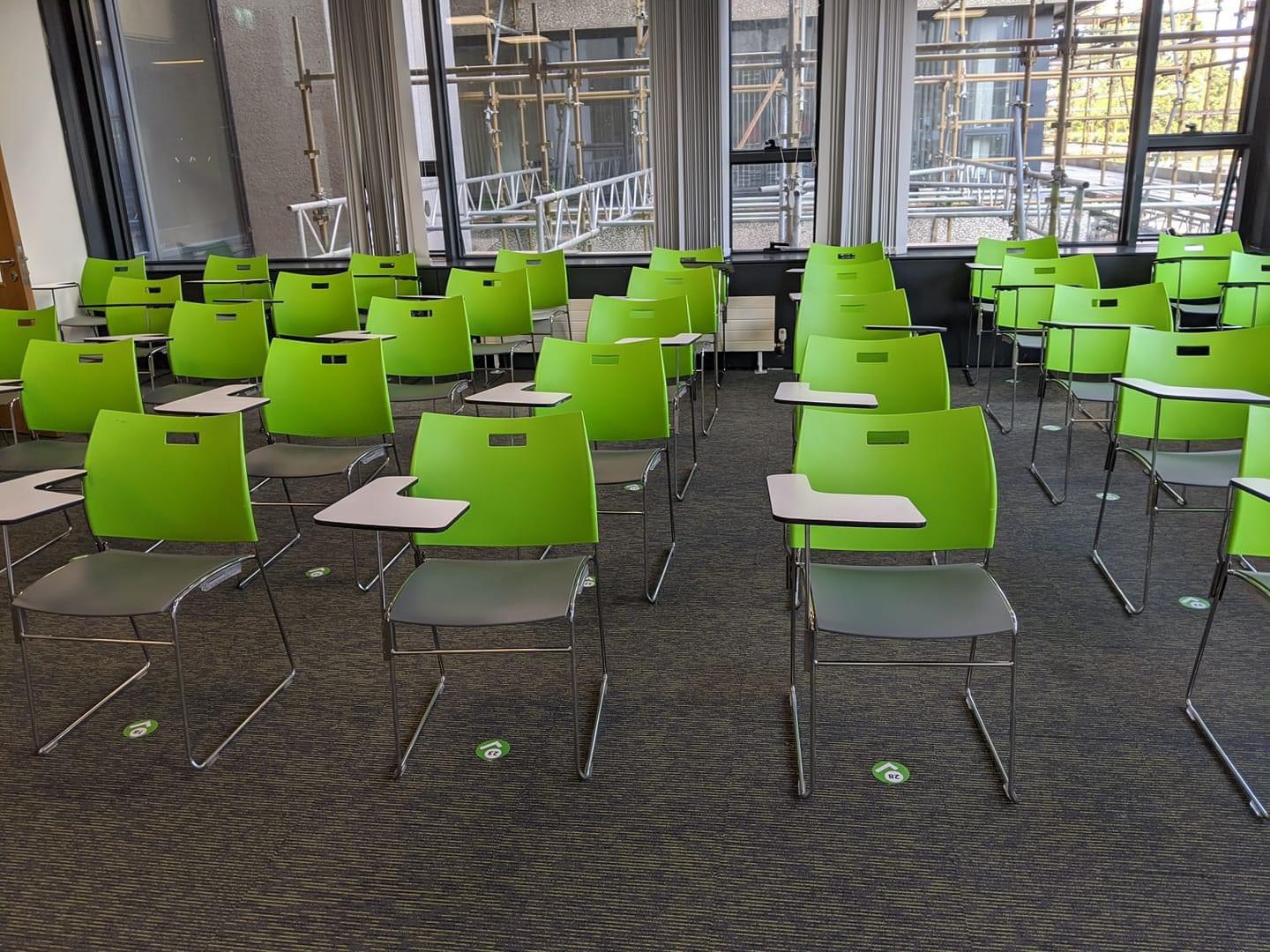 Socially distanced classroom... | Scrolller