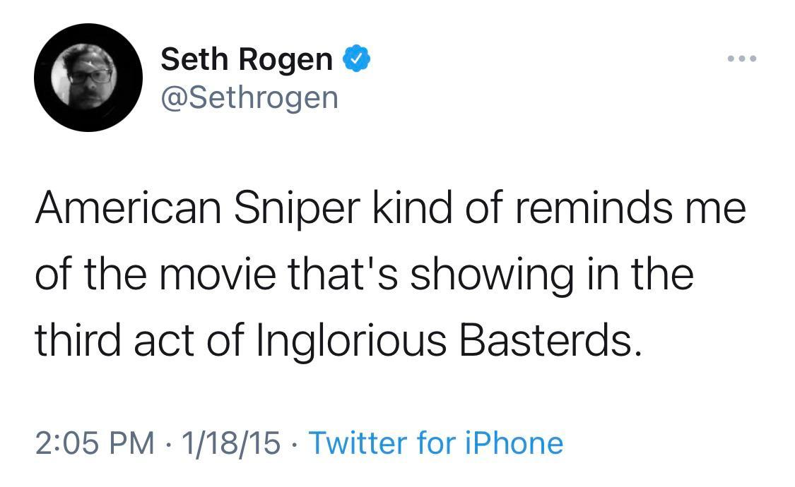 Solid tweet by Seth Rogan | Scrolller
