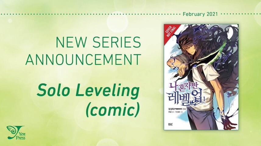 Solo Leveling Novel and Comic has been licensed in English by Yen Press | Scrolller