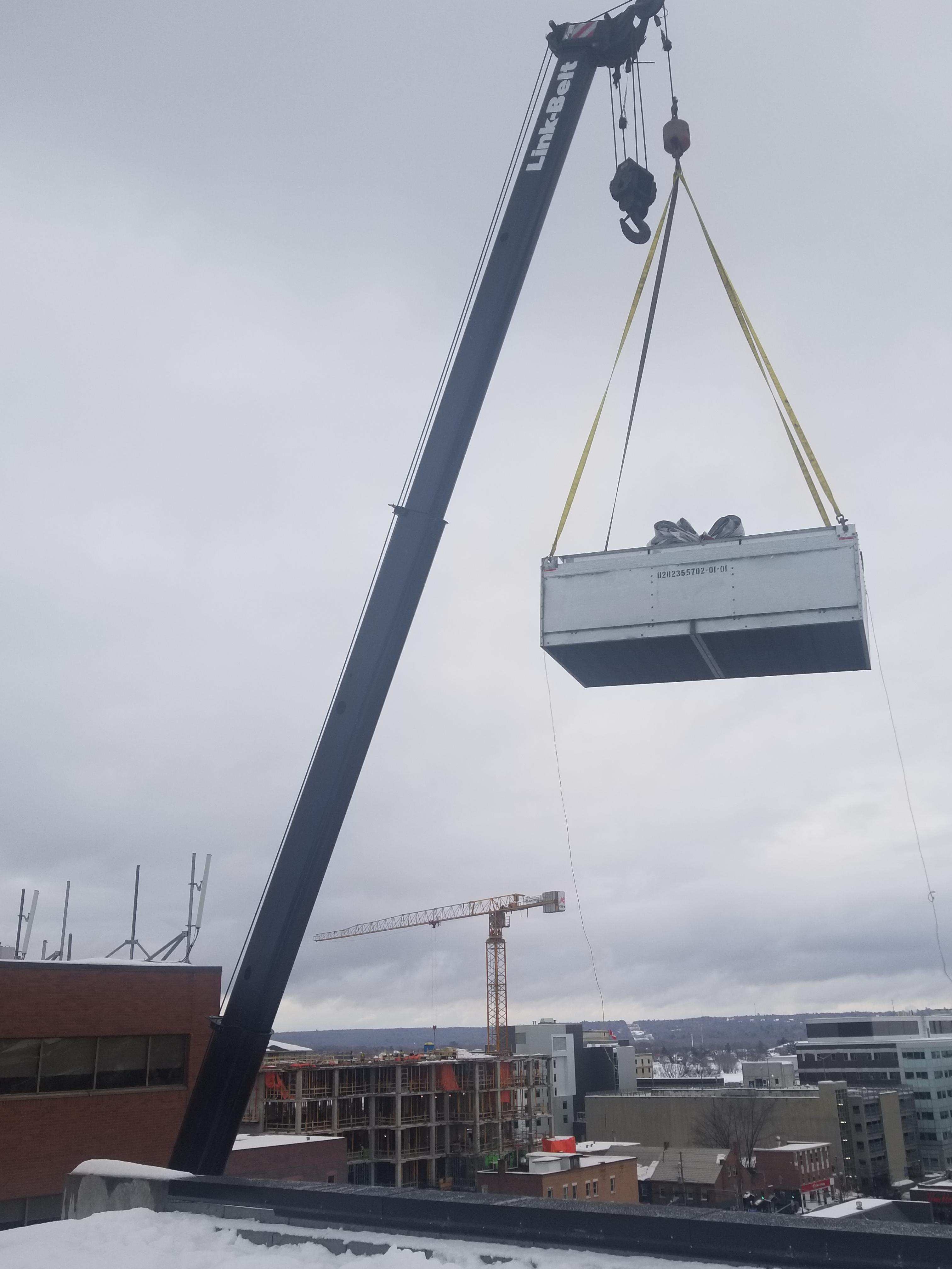 Some downtown crane action | Scrolller